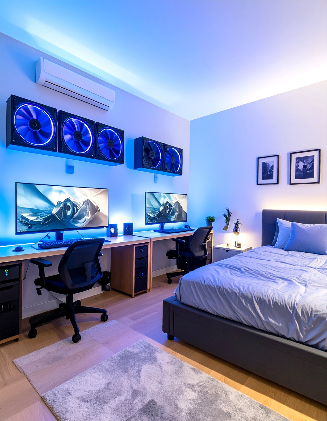 24 Boys Gaming Bedroom Ideas: Setups for Shared Rooms - Too Much Time