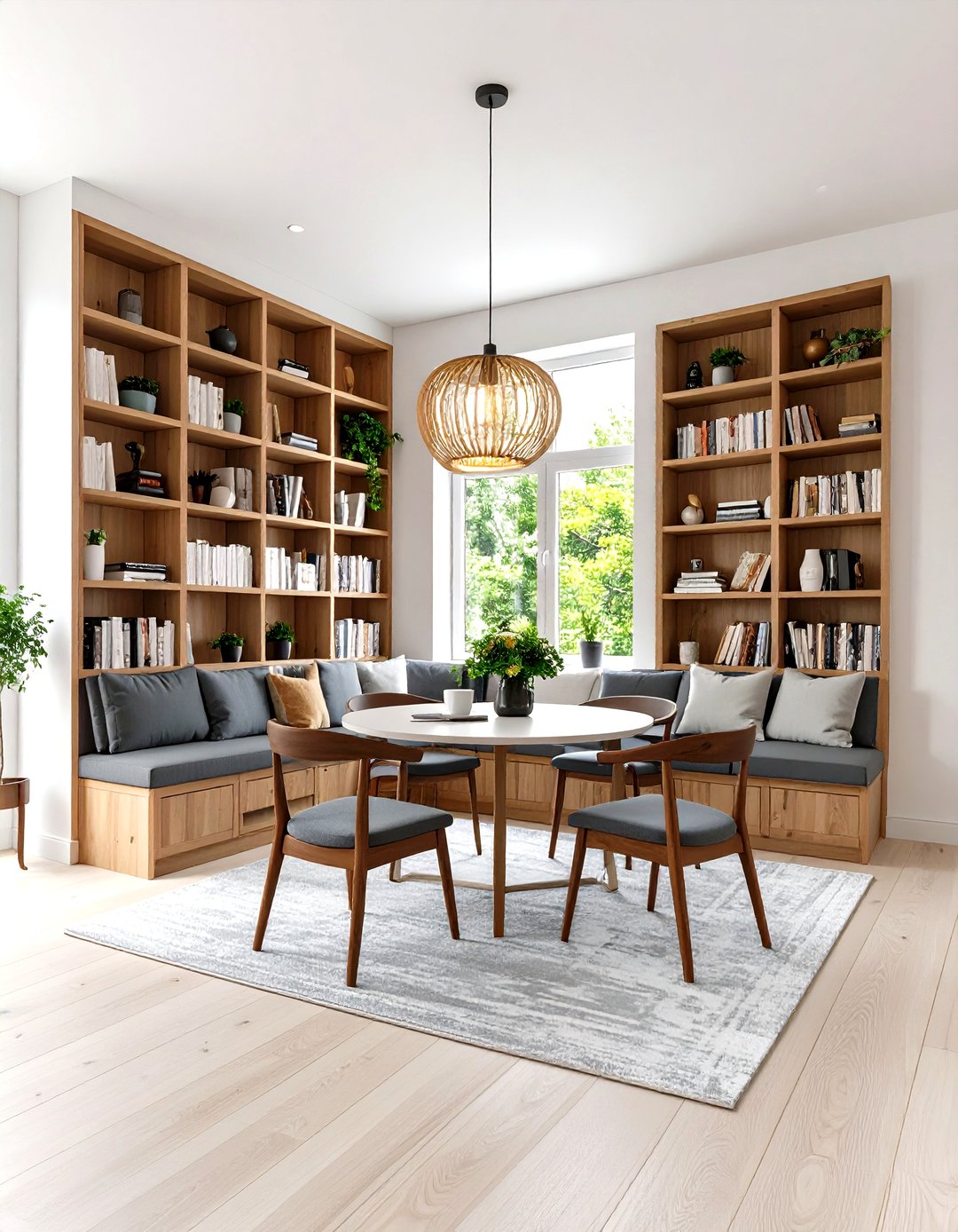 24 Library Dining Room Combo Ideas: Cozy Space Fusion - Too Much Time