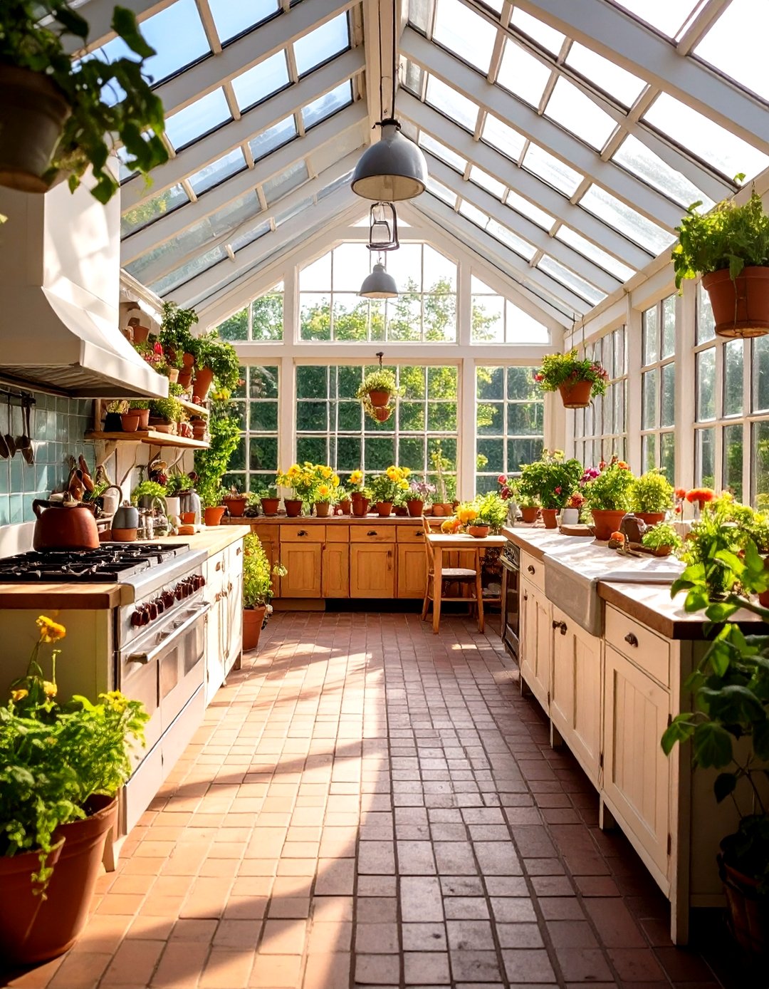24 Greenhouse Kitchen Design Ideas: Compact Layouts - Too Much Time