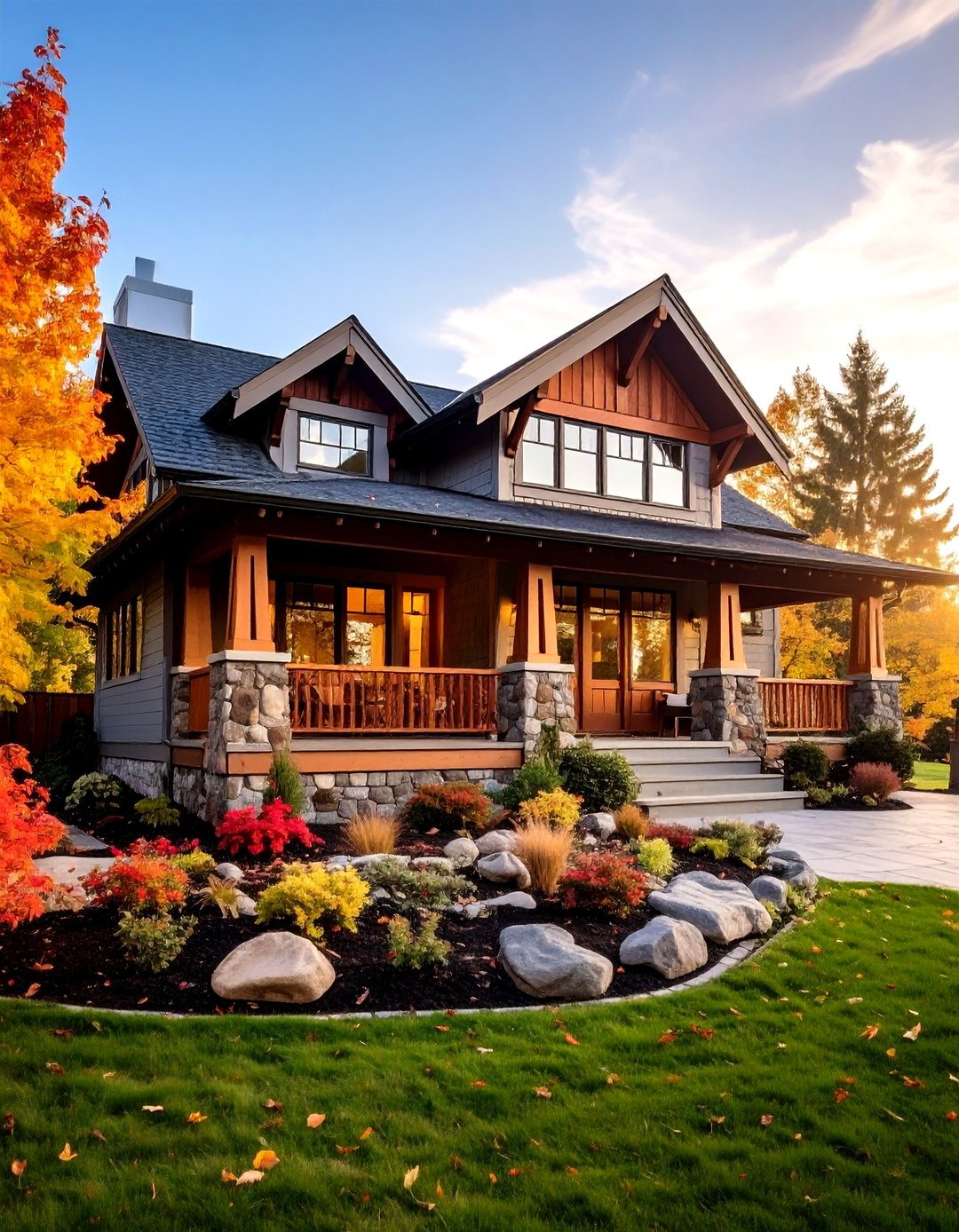 24 Light Grey House with White Trim Design Ideas: Tips - Too Much Time