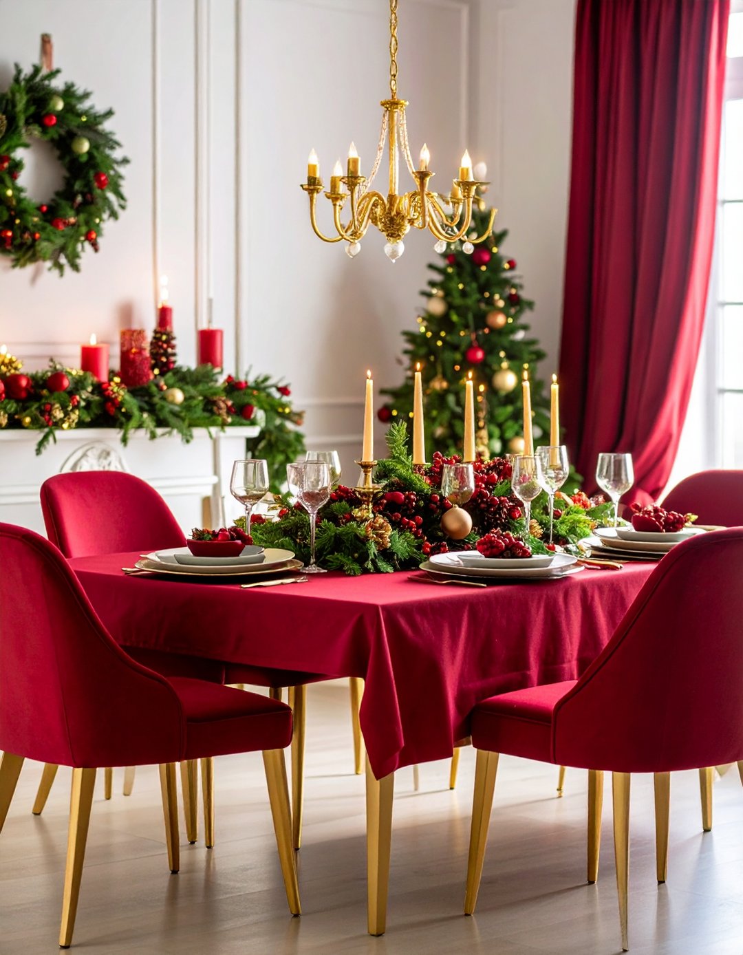 24 Red Dining Room Ideas for Vibrant, Cozy Meals Daily - Too Much Time