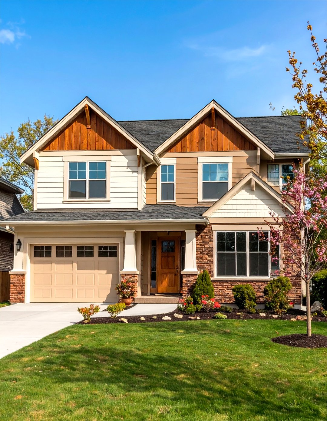 24 Vinyl Siding and Brick Combinations for Curb Appeal - Too Much Time