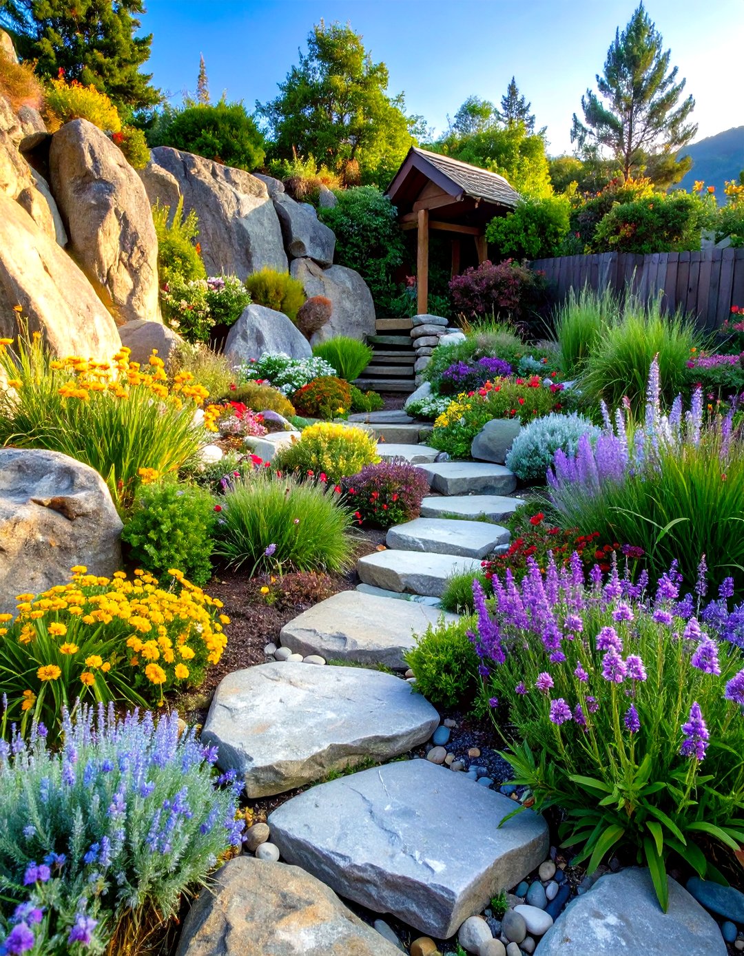 24 Rock Garden Ideas: Low-mow Designs and Stone Paths - Too Much Time