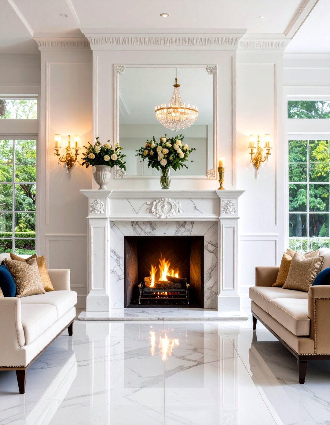 24 Fireplace Sconces Ideas for Stylish Wall Lighting - Too Much Time