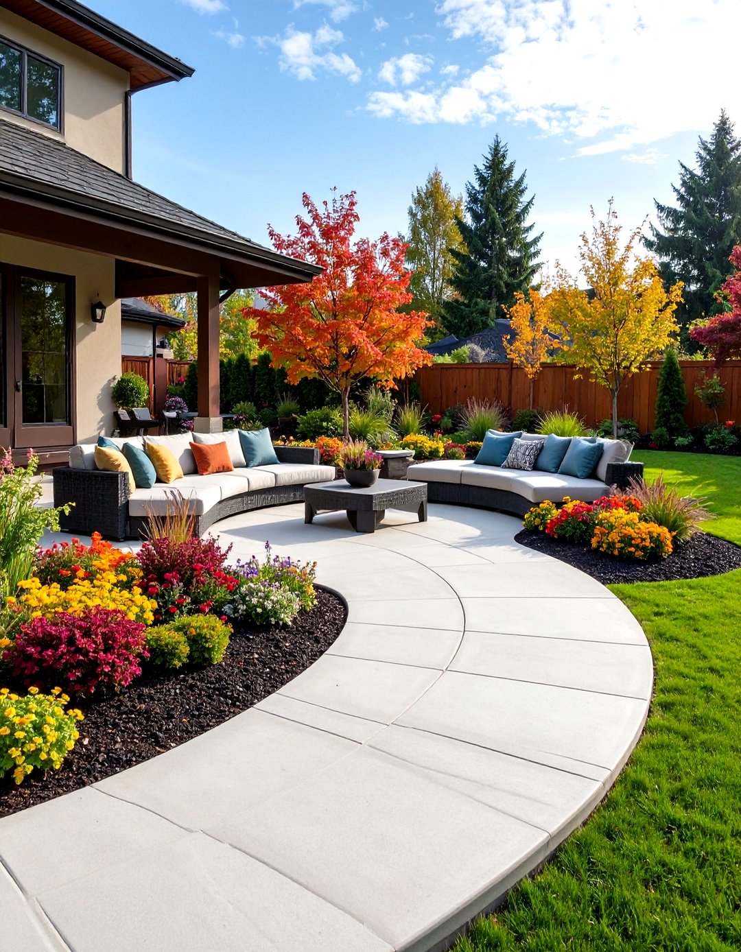 24 Raised Concrete Patio Ideas to Elevate Outdoors - Too Much Time