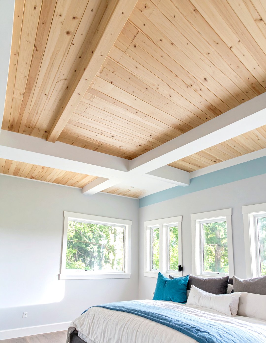 24 Wood Slat Ceiling Ideas to Add Texture and Warmth - Too Much Time
