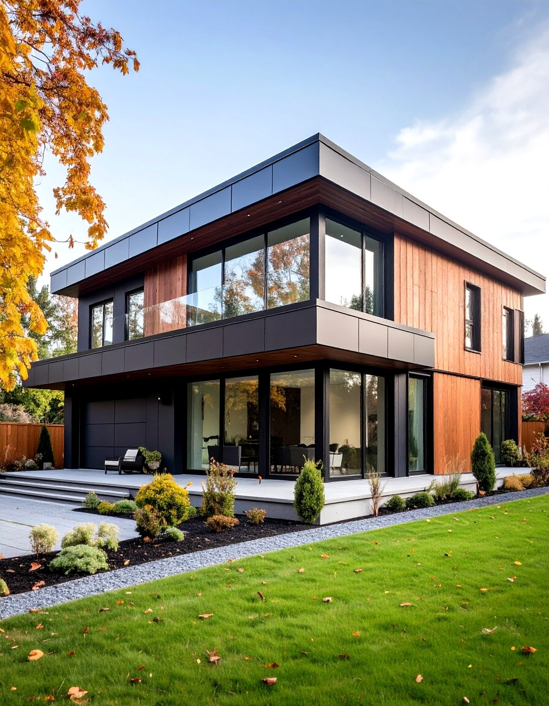 24 Dark Brown House Exterior Ideas for Warm Curb Appeal - Too Much Time
