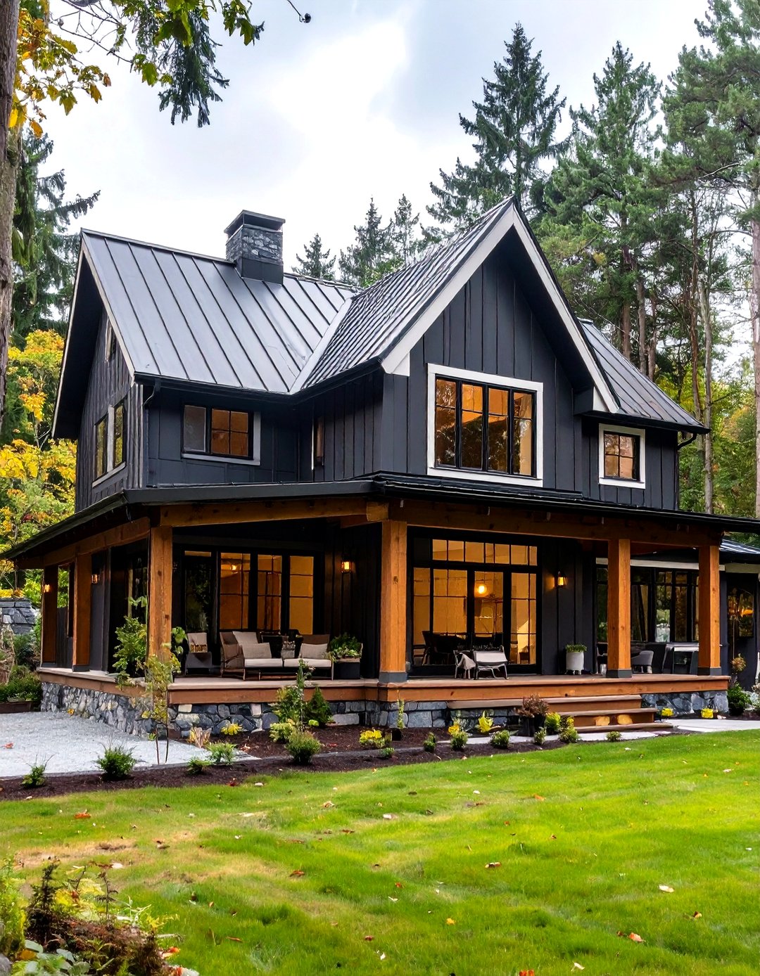 24 Modern Farmhouse Exterior: Rustic Curb Appeal Today - Too Much Time