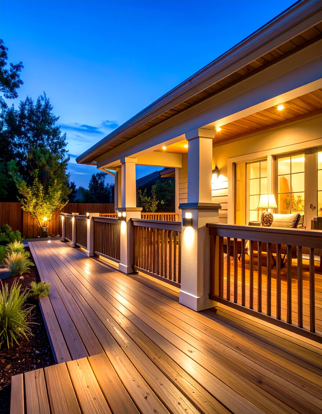 24 Deck Lighting Ideas to Brighten Outdoor Evenings - Too Much Time