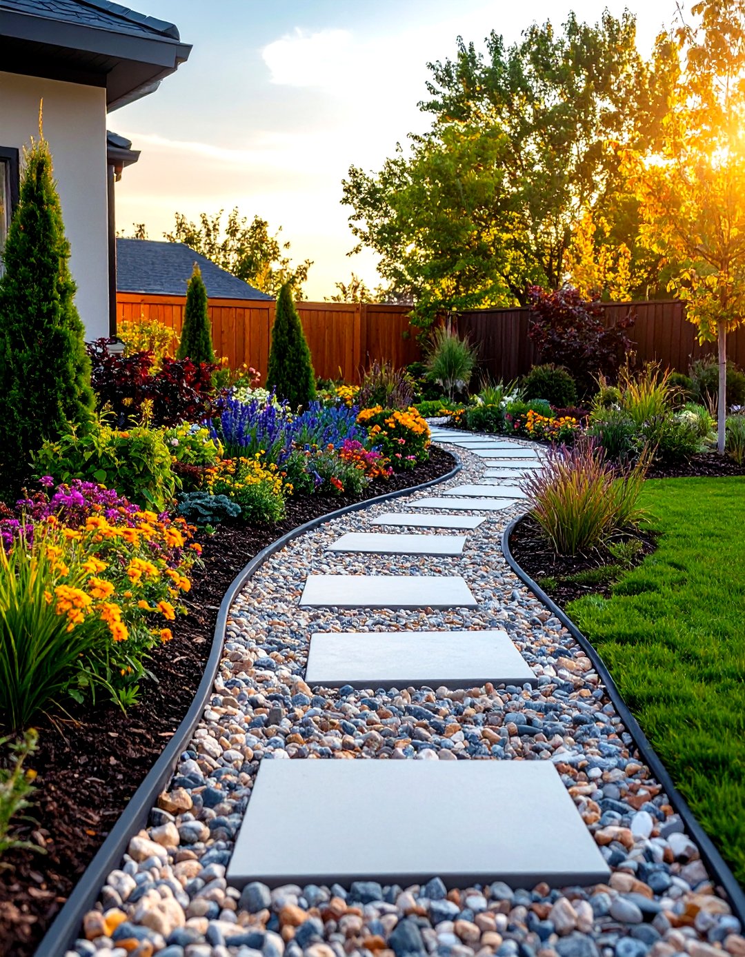 24 Hardscape Ideas to Upgrade Outdoor Spaces with Style - Too Much Time