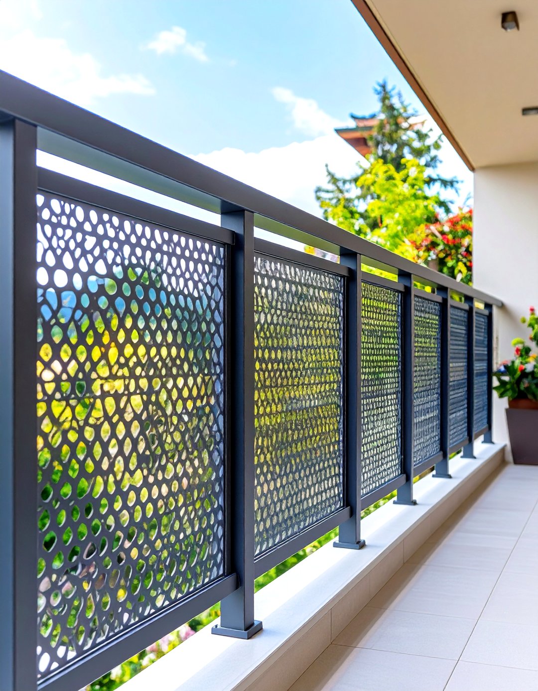 24 Balcony Railing Design Ideas: Safe Balcony Features - Too Much Time