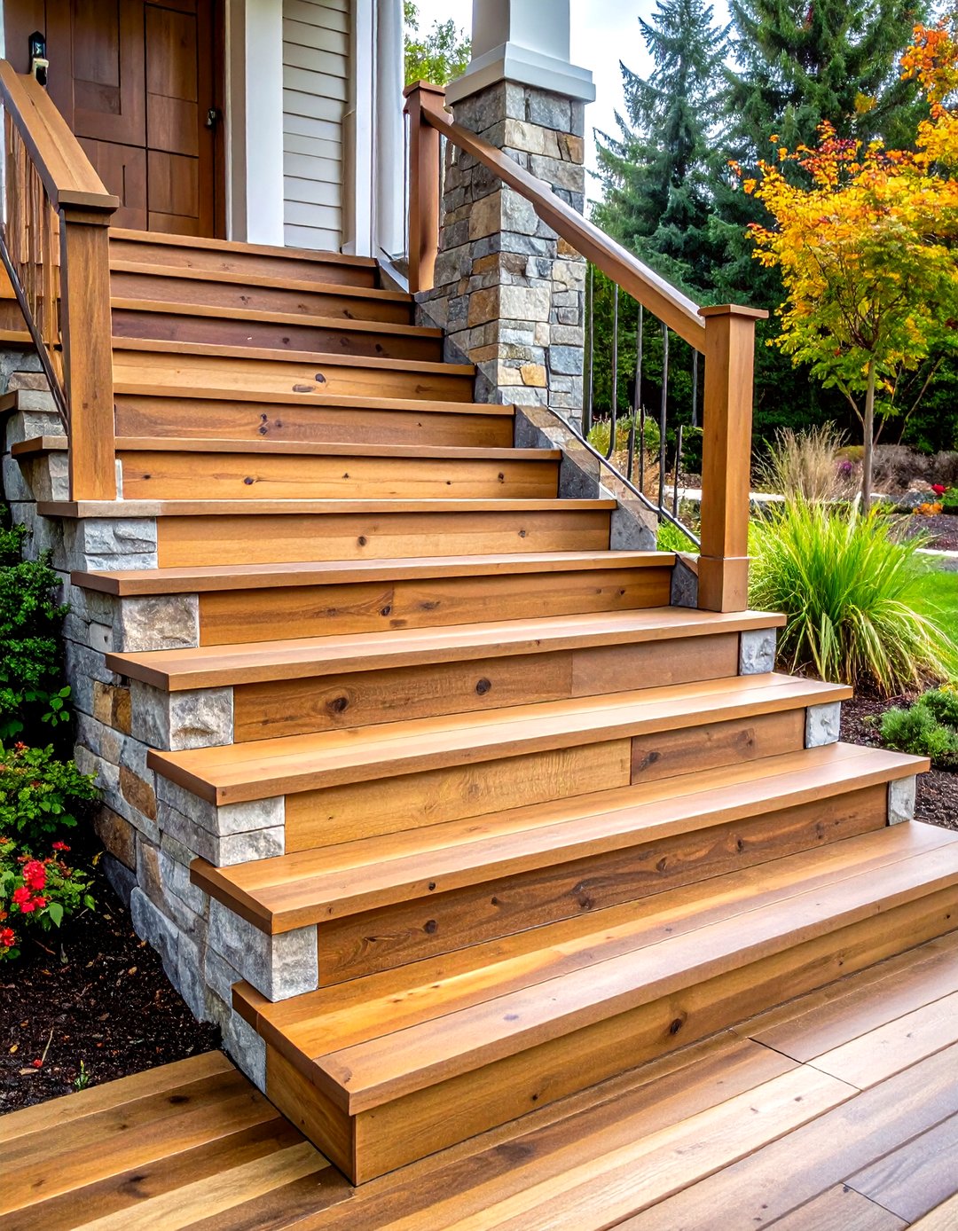 24 Deck Steps Ideas: Safer, Easier Outdoor Access Tips - Too Much Time