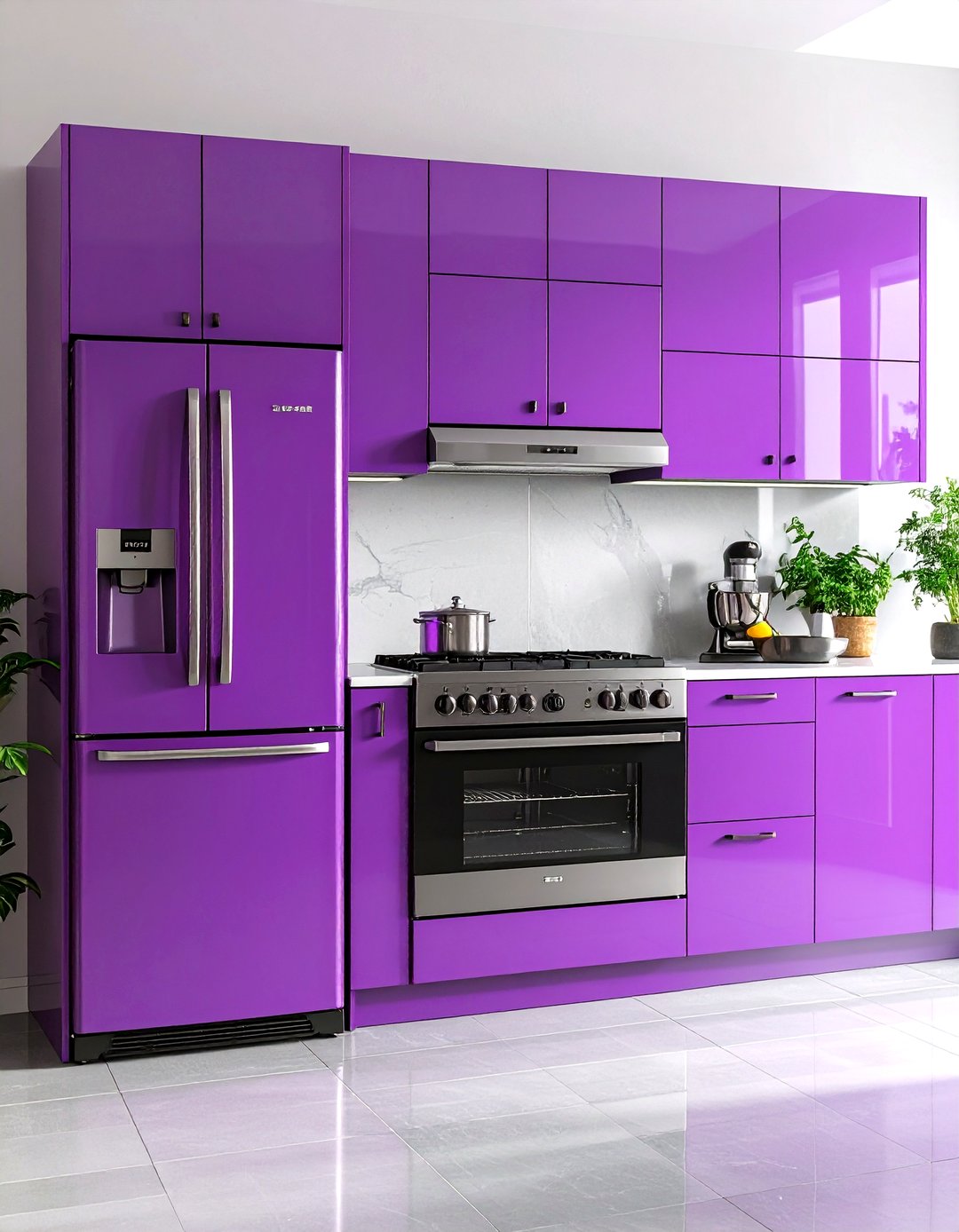 24 Purple Kitchen Ideas: Fresh Ideas for Cooks At Home - Too Much Time