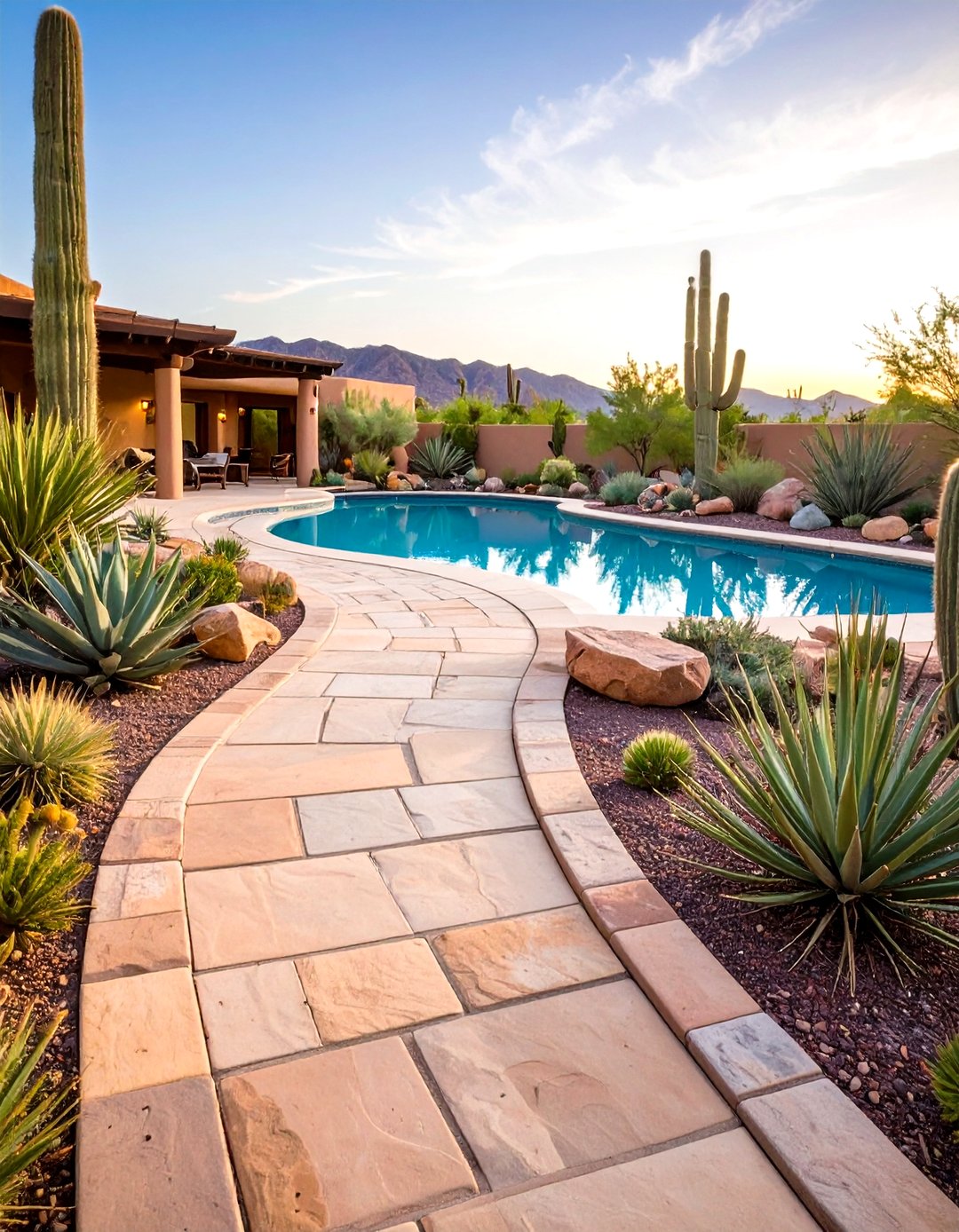 24 Pool Walkway Ideas: Stylish Paths for Outdoor Flair - Too Much Time