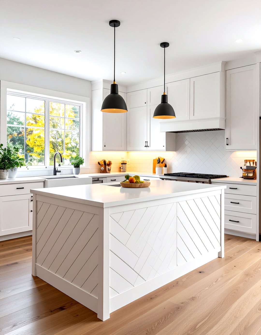 24 Kitchen Shiplap Ideas with Kitchen Island Ideas - Too Much Time