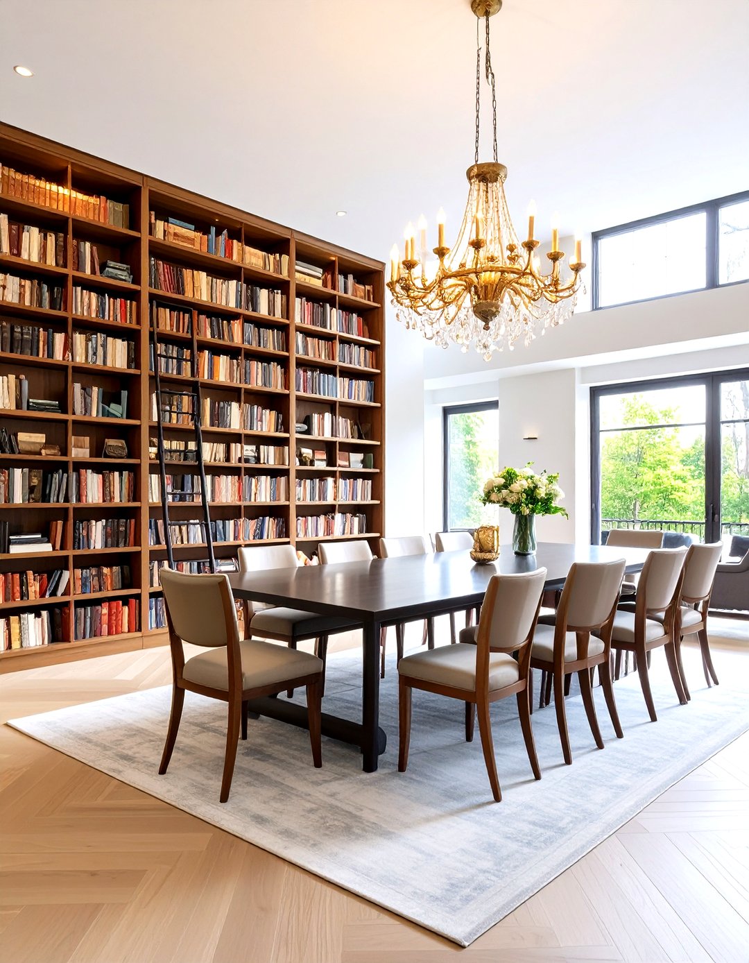 24 Library Dining Room Combo Ideas: Cozy Space Fusion - Too Much Time
