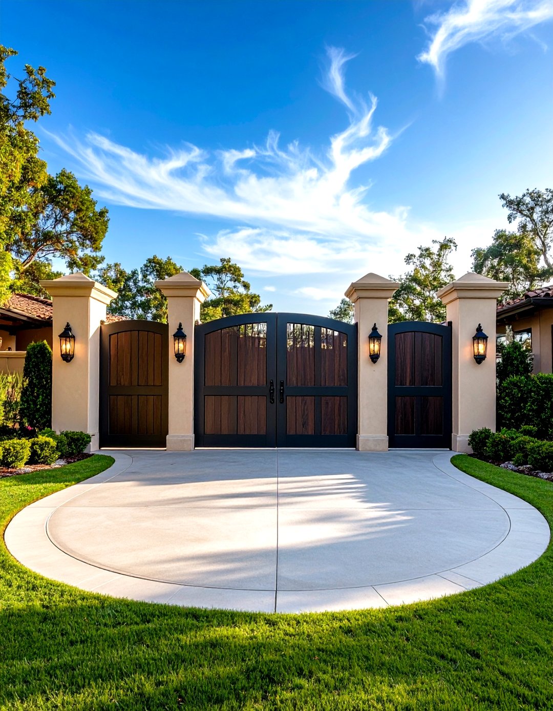 24 Practical Gates with 24 Front Door Gate Ideas Today - Too Much Time