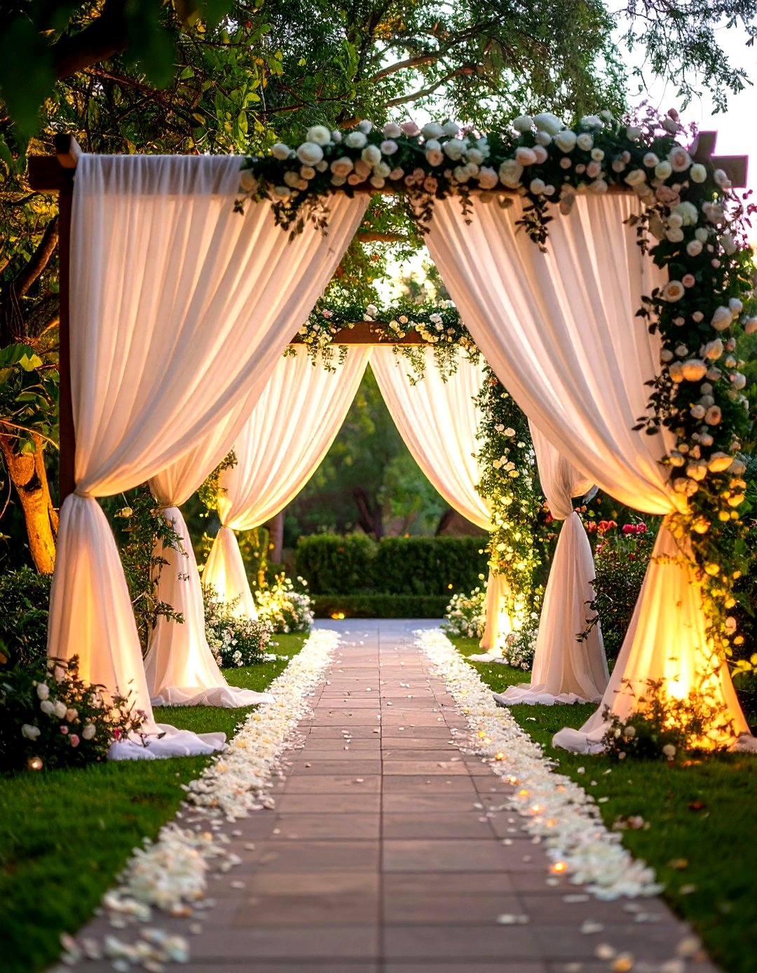 24 Wedding Entrance Ideas to Greet Guests Grandly Today - Too Much Time