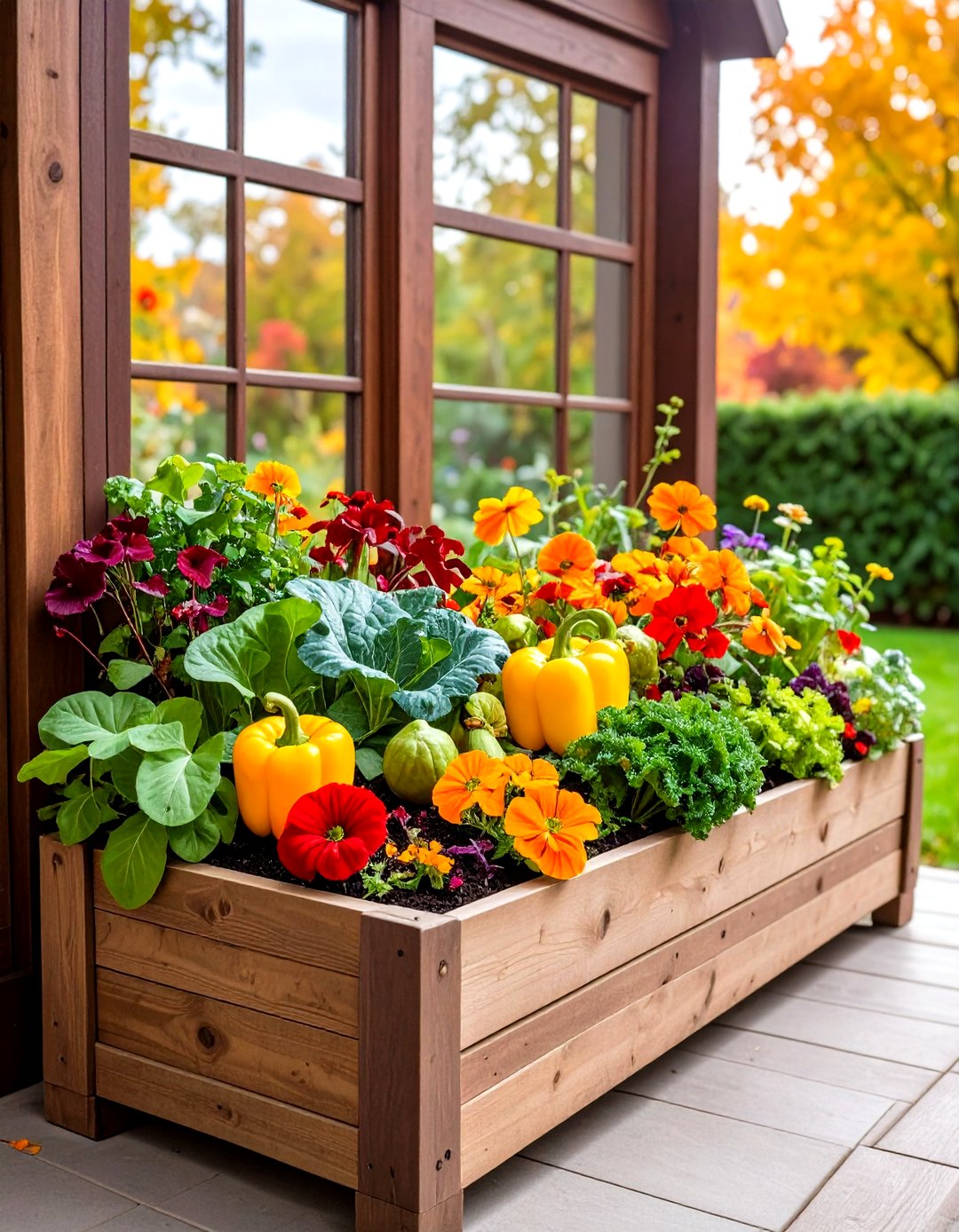 24 Fall Flower Box Ideas: Seasonal Displays and Ideas - Too Much Time
