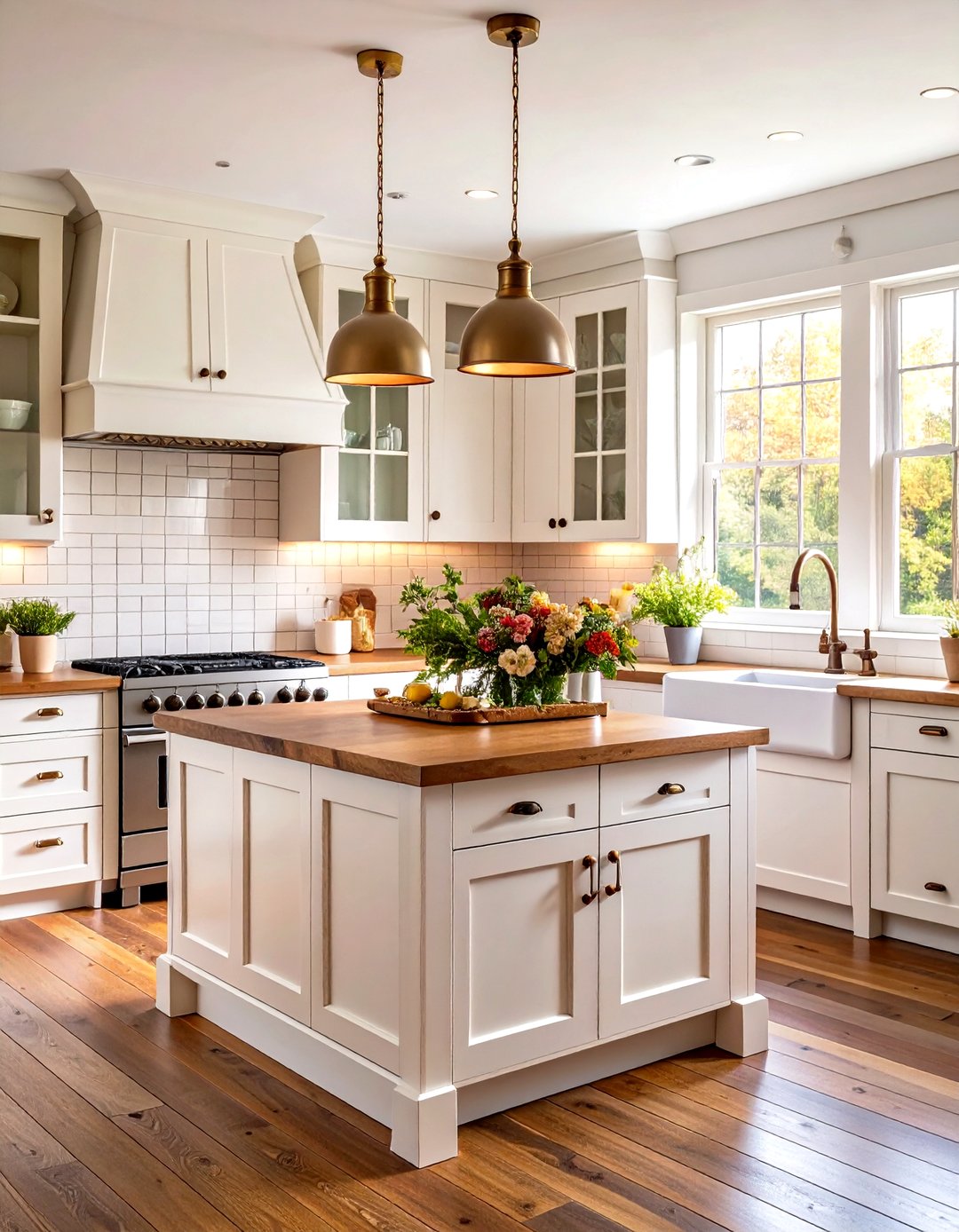 24 Kitchens with Butcher Block Countertops to Upgrade - Too Much Time