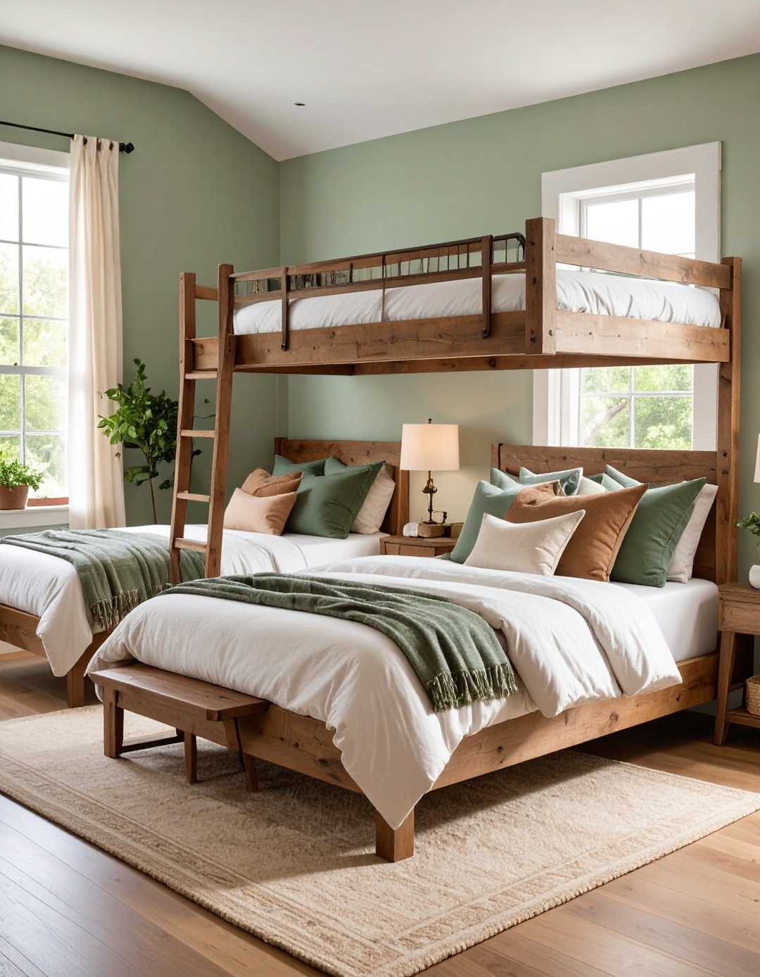24 Bunk Room Ideas: Efficient Layouts for Shared Spaces - Too Much Time