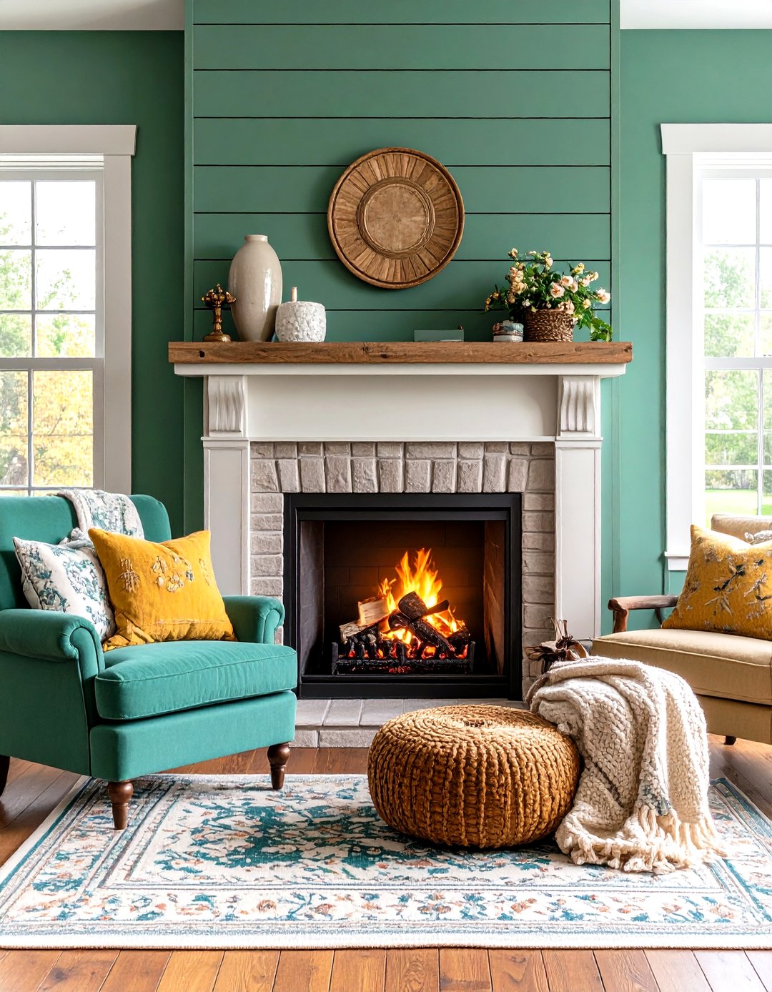 24 Sage Green Fireplace Ideas: Cozy Focal Points Inside - Too Much Time