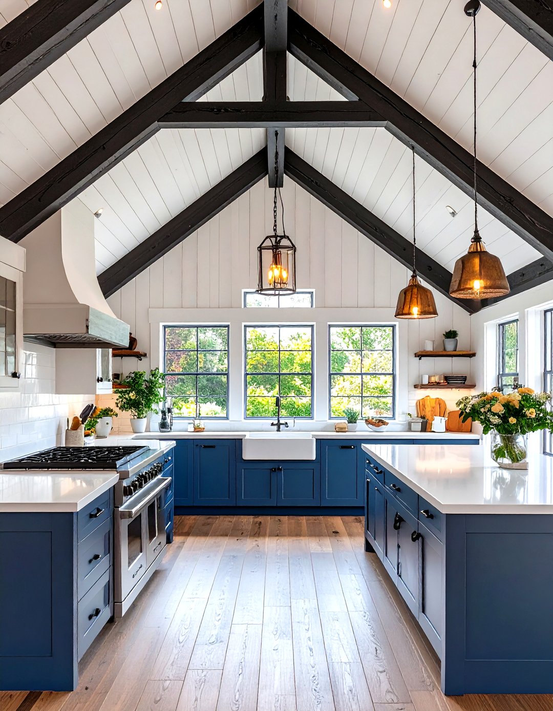24 Cathedral Ceiling Ideas to Elevate Spaces with Drama - Too Much Time
