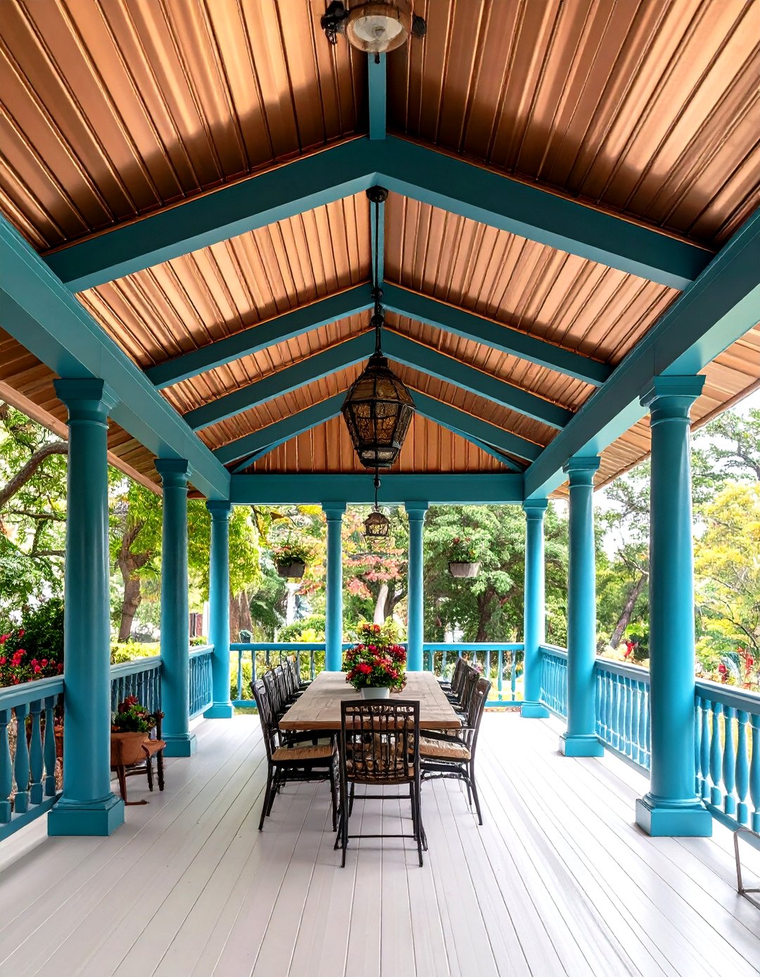 24 Vinyl Porch Ceiling Ideas to Brighten Outdoor Spaces - Too Much Time