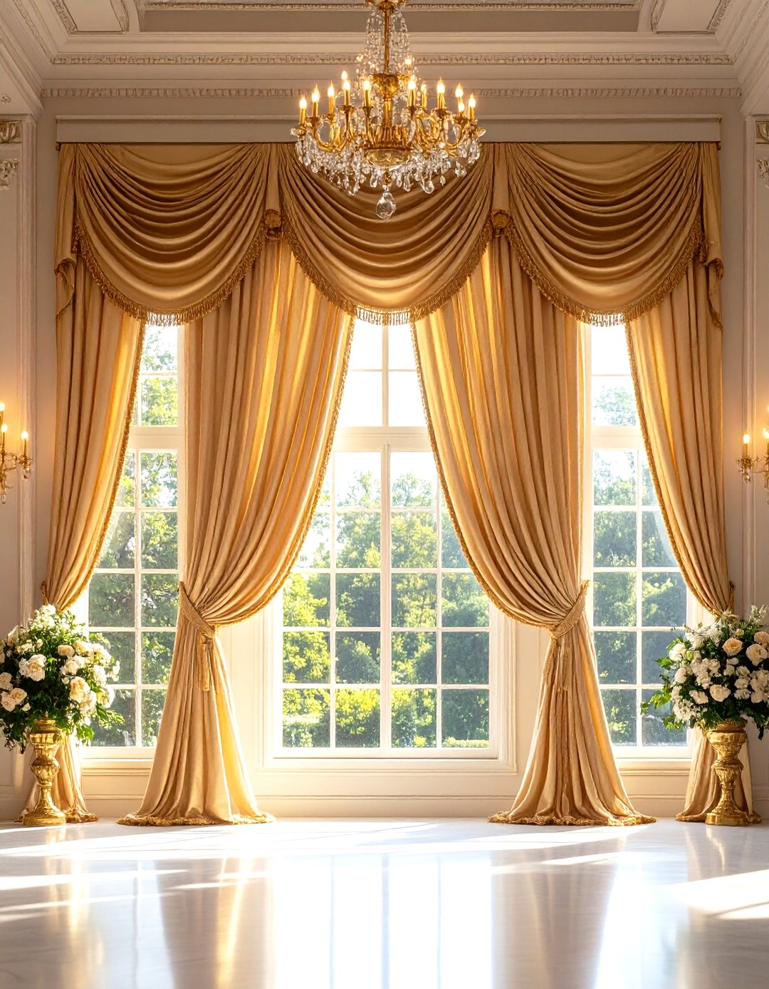 24 Window Valance Ideas to Finish The Look for All - Too Much Time