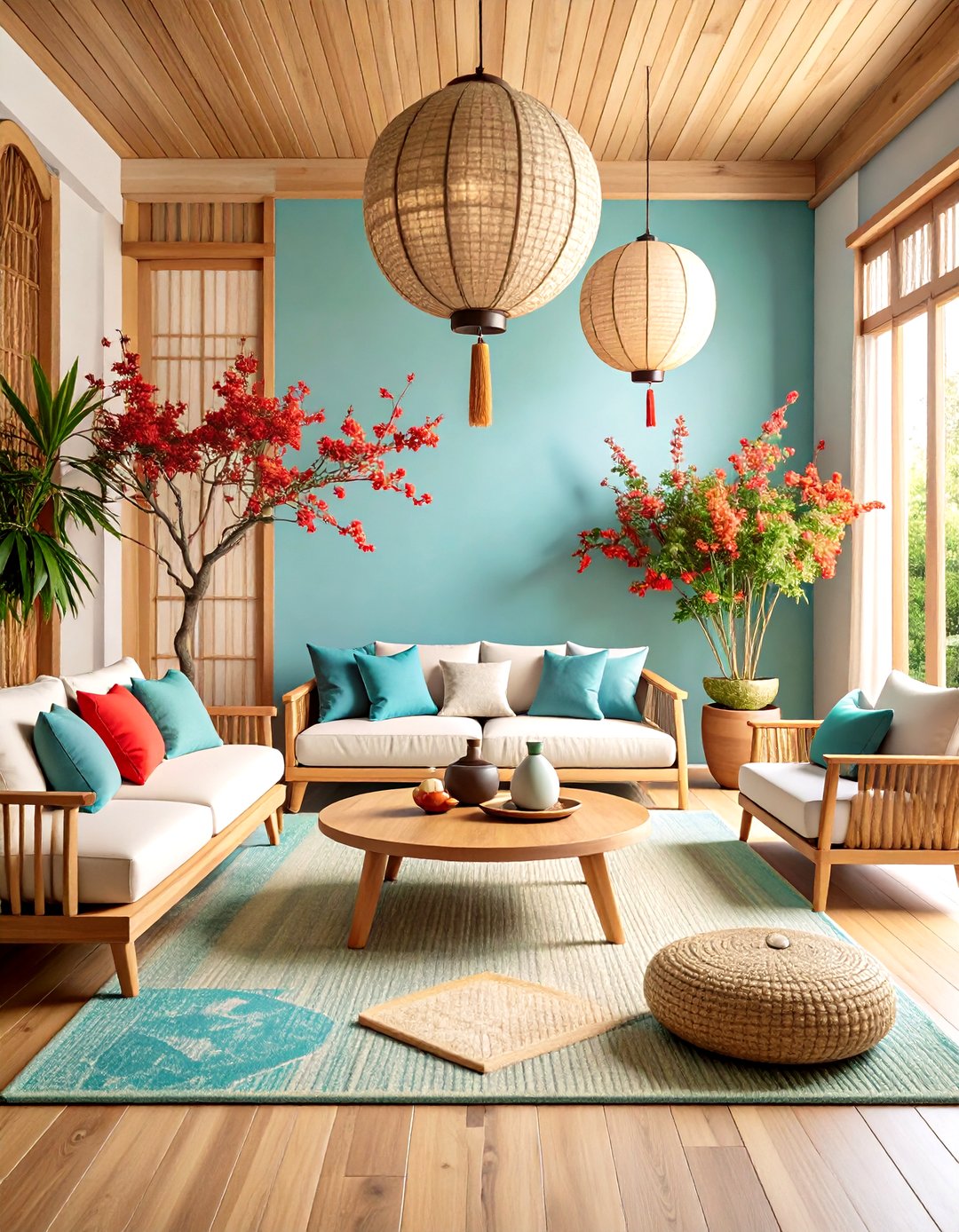 24 Feng Shui Living Room Ideas for Balanced Serenity - Too Much Time