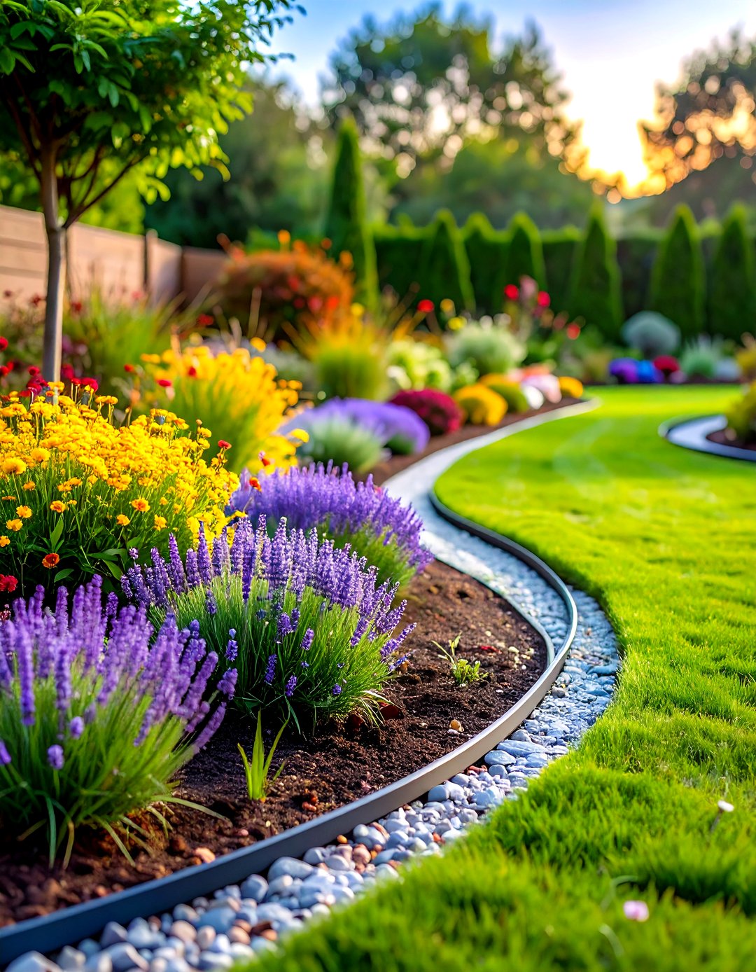 24 Modern Garden Edging Ideas: Borders for Paths Now - Too Much Time