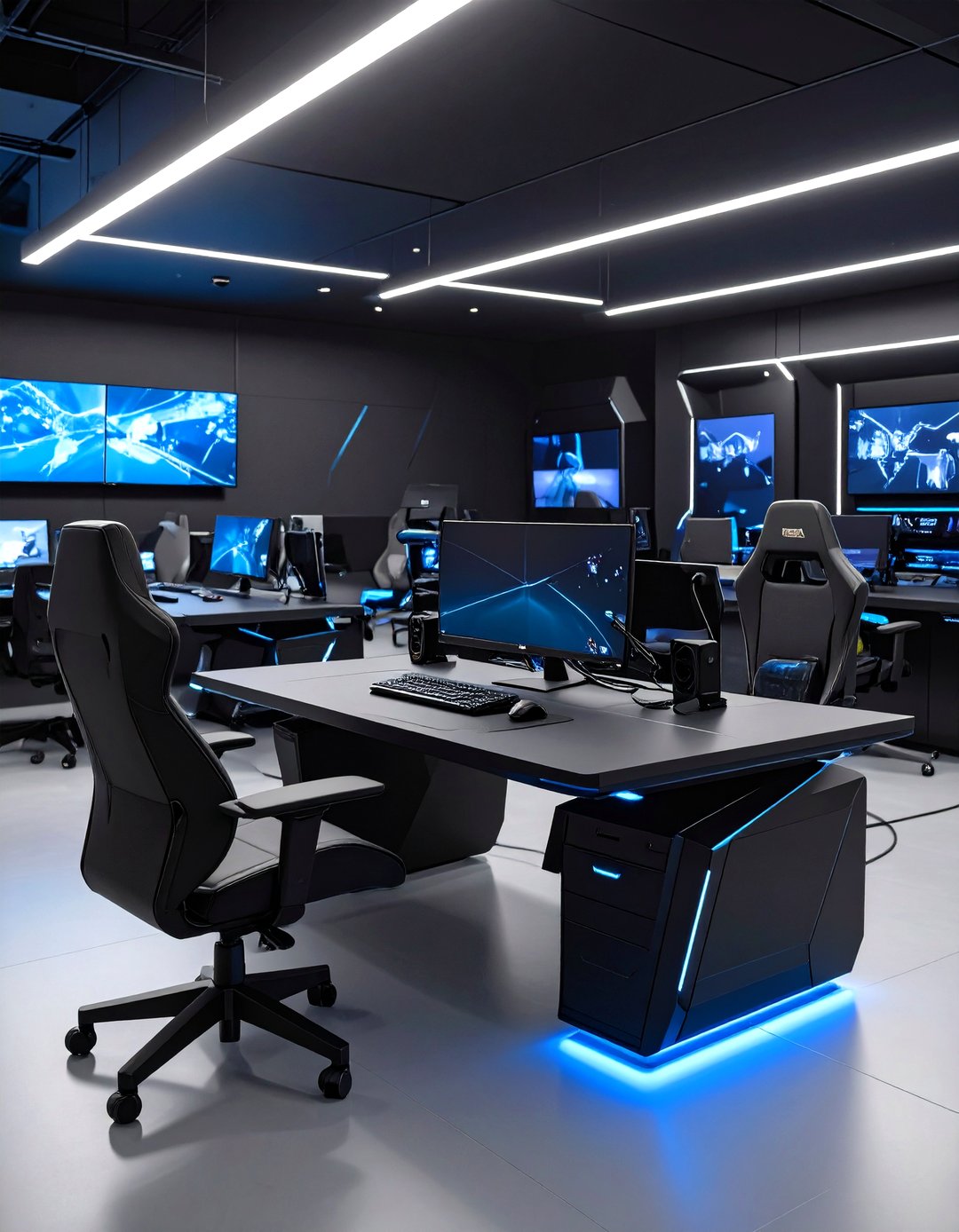 24 Black Gaming Room Ideas for a Sleek Play Space Today - Too Much Time