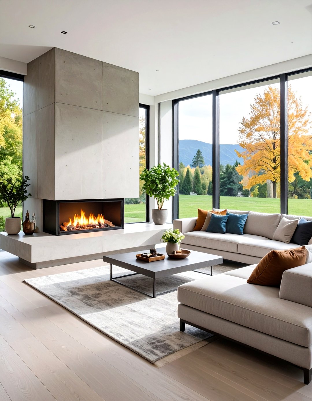 24 Corner Gas Fireplace Ideas: Stylish Warmth and Charm - Too Much Time