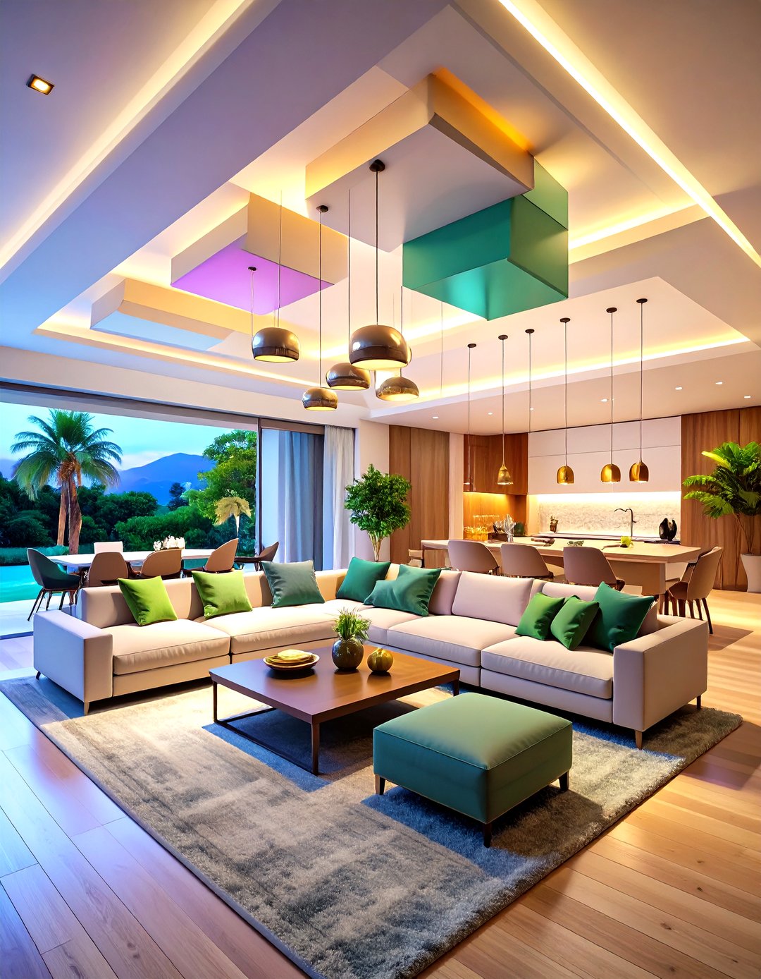 24 Living Room False Ceiling Design Ideas for Today - Too Much Time