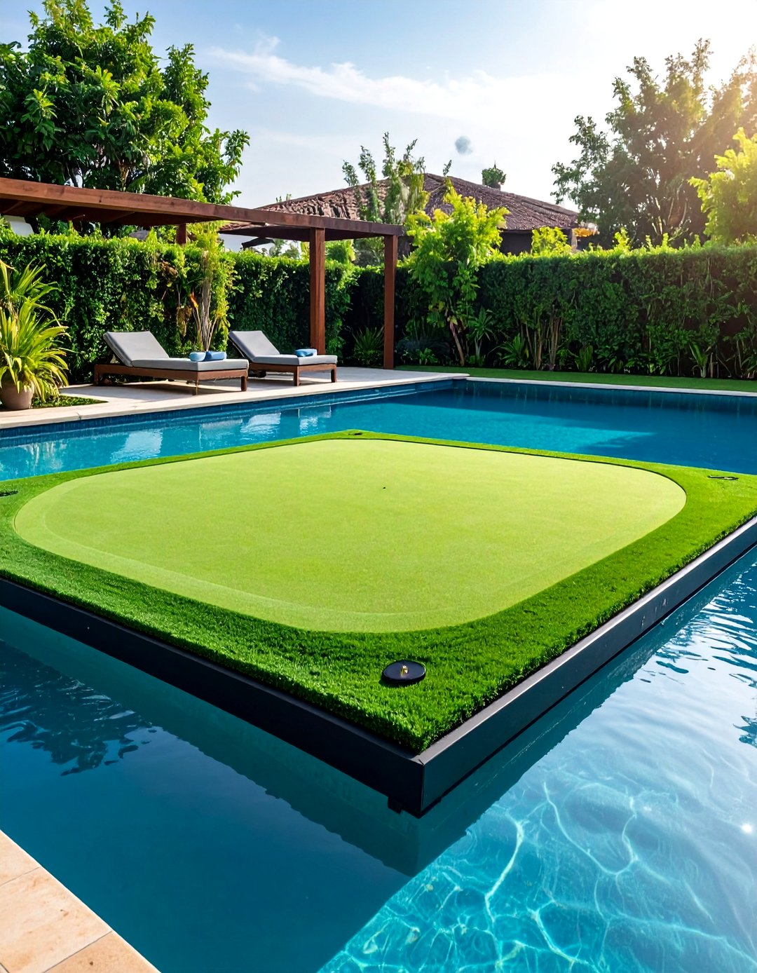 24 Backyard Putting Green Ideas for Home Practice Areas - Too Much Time