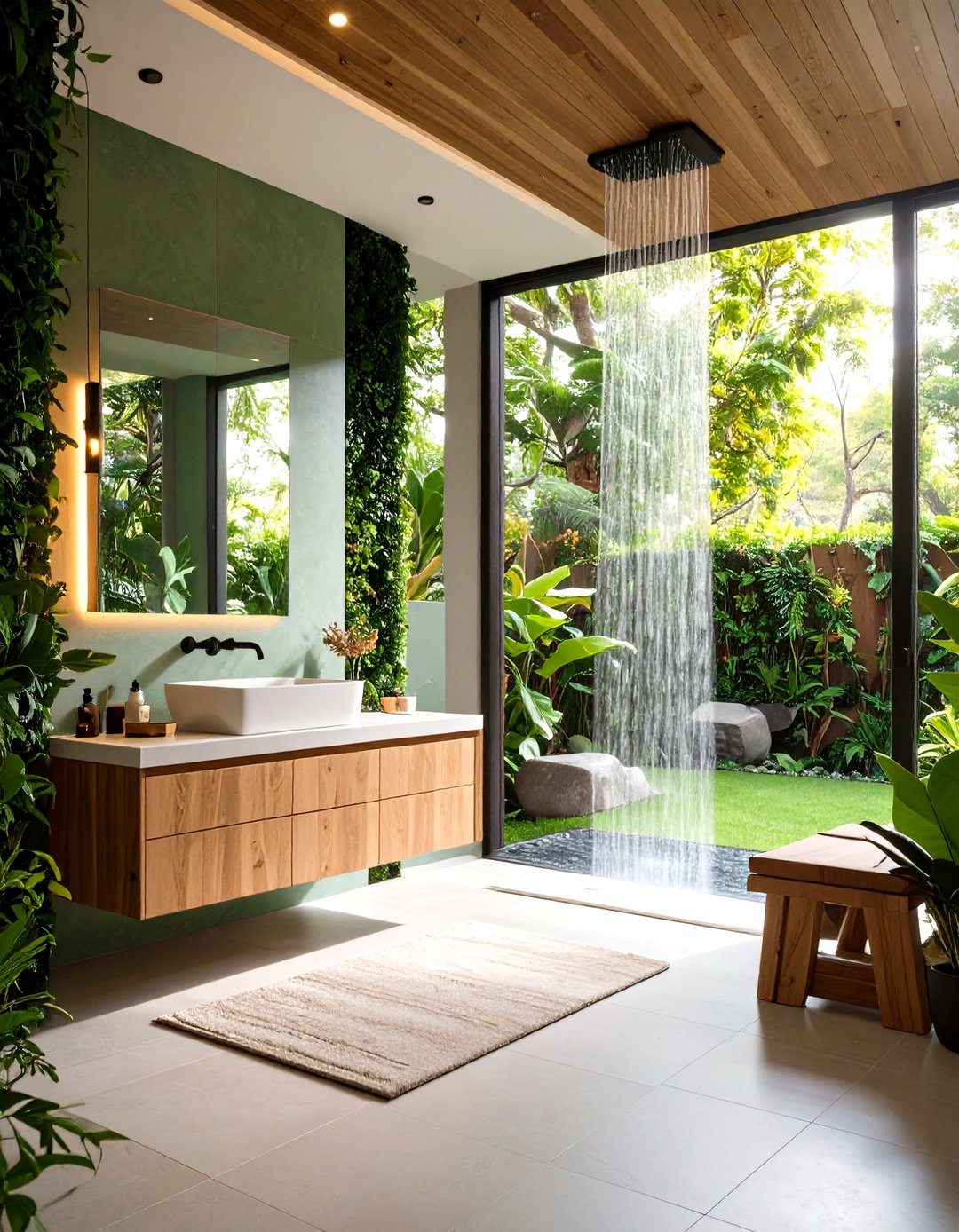 24 Floating Vanity Bathroom Ideas: Compact Storage - Too Much Time