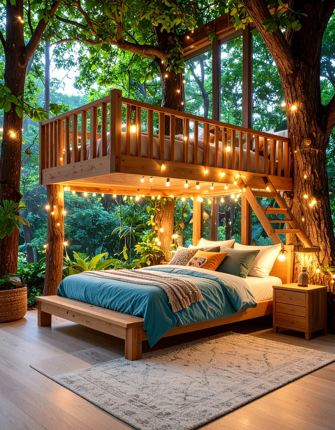 24 Forest Themed Bedroom Ideas: Cozy Nature Vibes! - Too Much Time