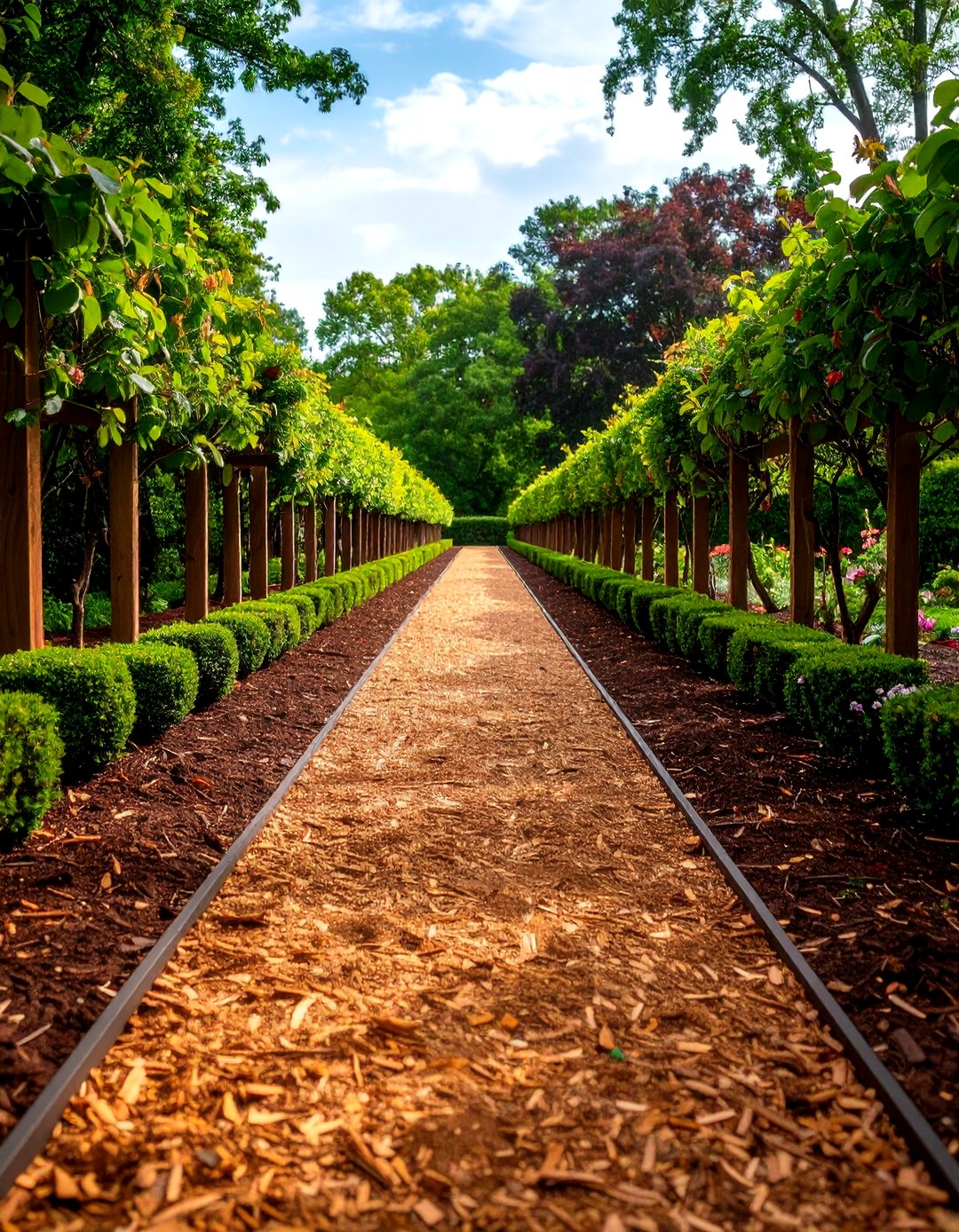 24 Mulch Pathway Ideas for a Tidy Mulch Pathway Look - Too Much Time