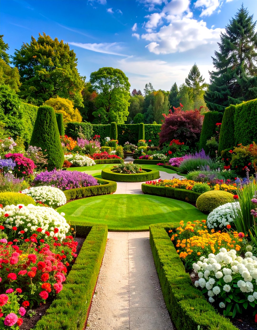24 Formal Garden Ideas for Crisp Borders and Blooms - Too Much Time