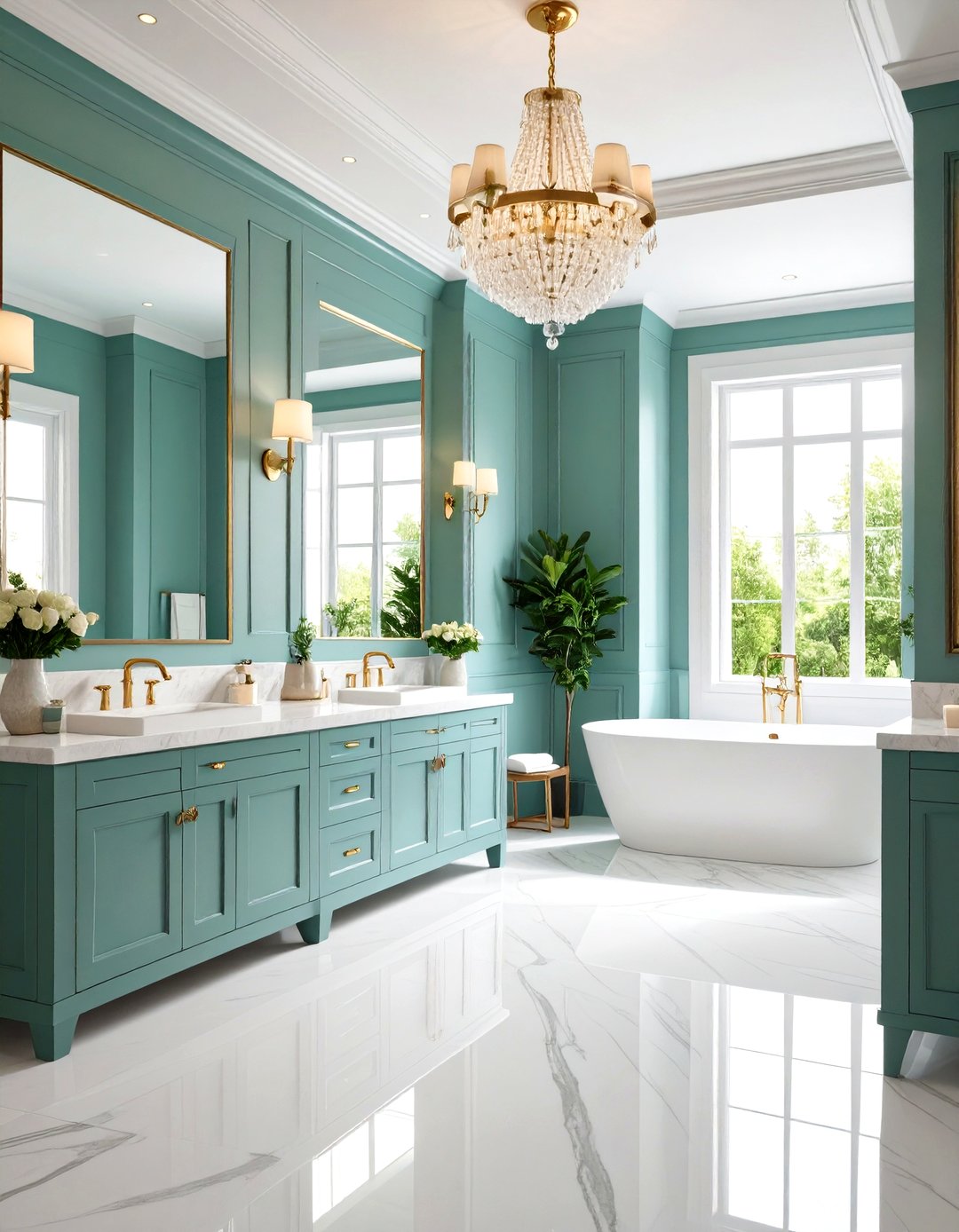 24 Bathroom Wainscoting Ideas: Elevate Walls Today - Too Much Time