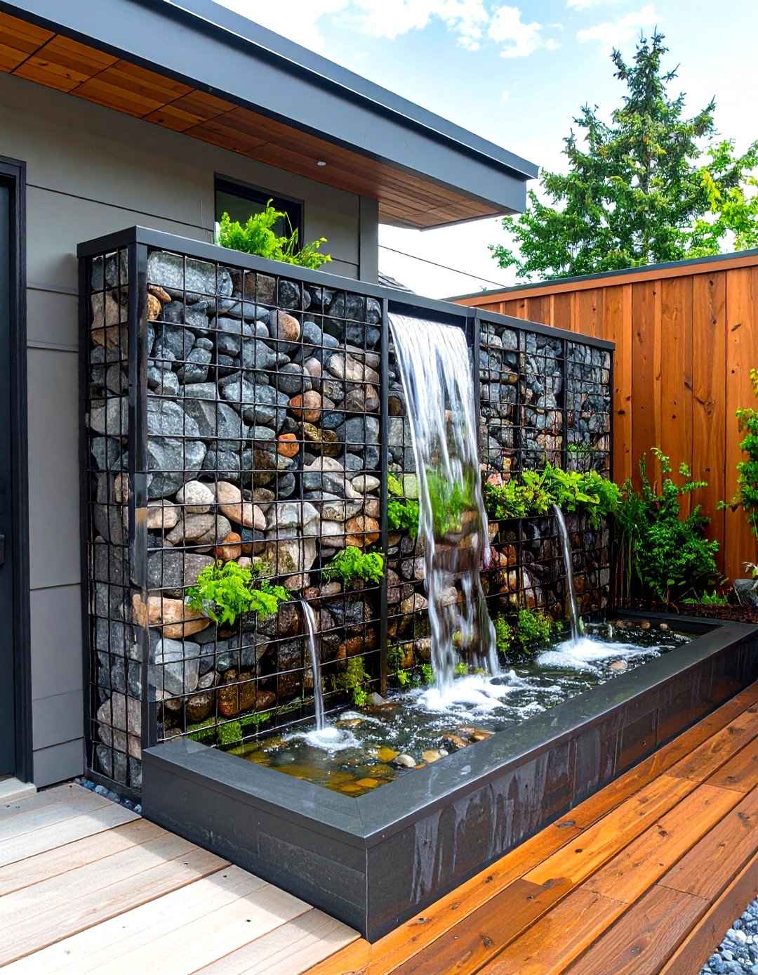 24 Deck with Privacy Wall for Private Outdoor Rooms - Too Much Time
