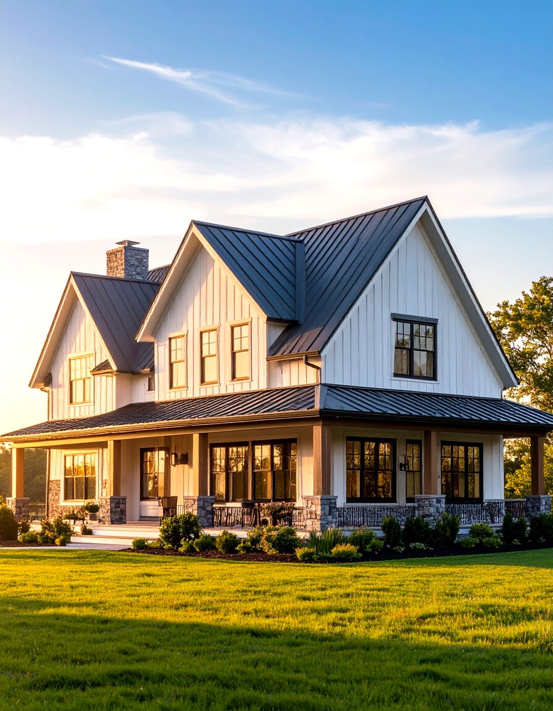24 Modern Farmhouse Exterior: Rustic Curb Appeal Today - Too Much Time