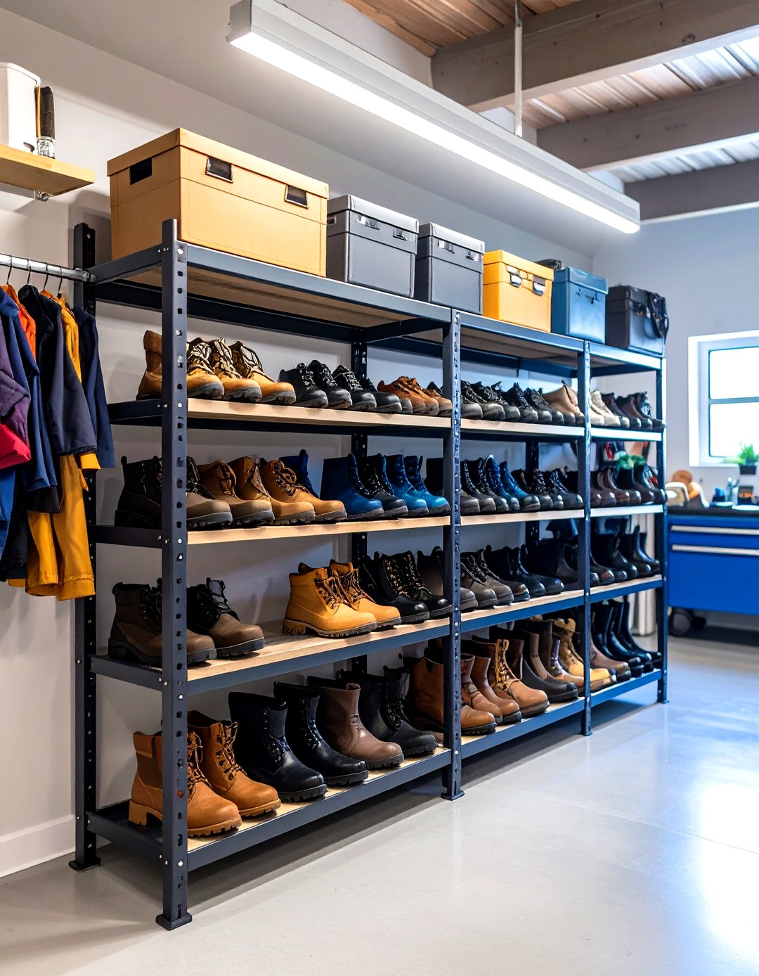 24 Boot Storage Ideas for Organized Storage and More - Too Much Time