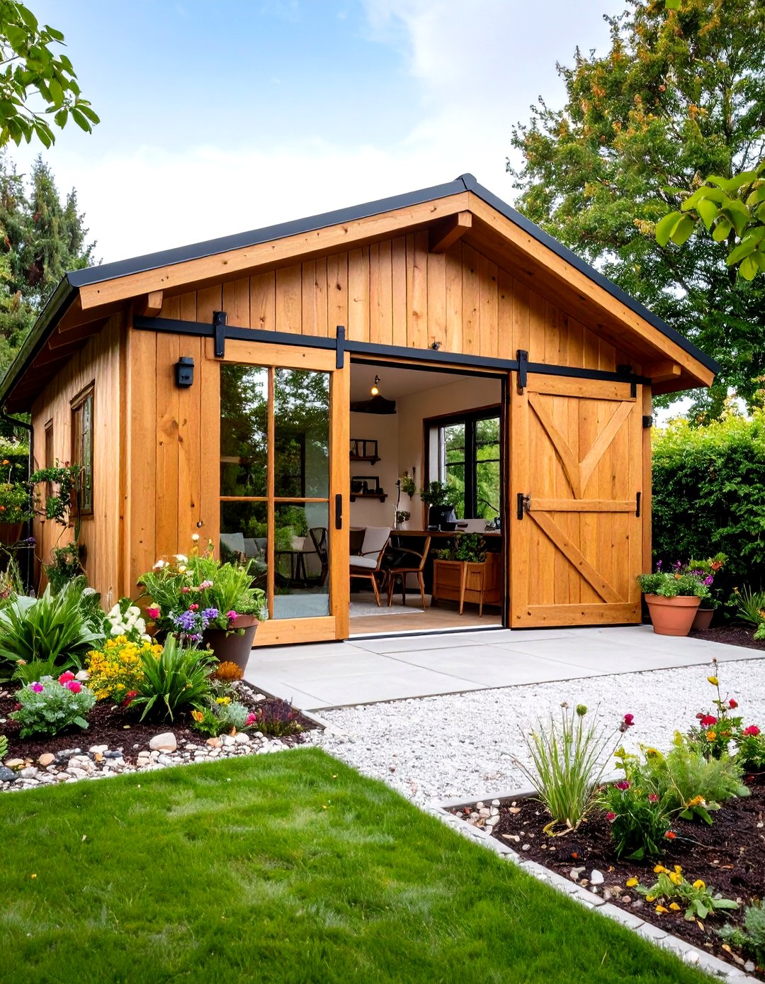 24 Garden Office Ideas: Create a Calm Outdoor Workspace - Too Much Time