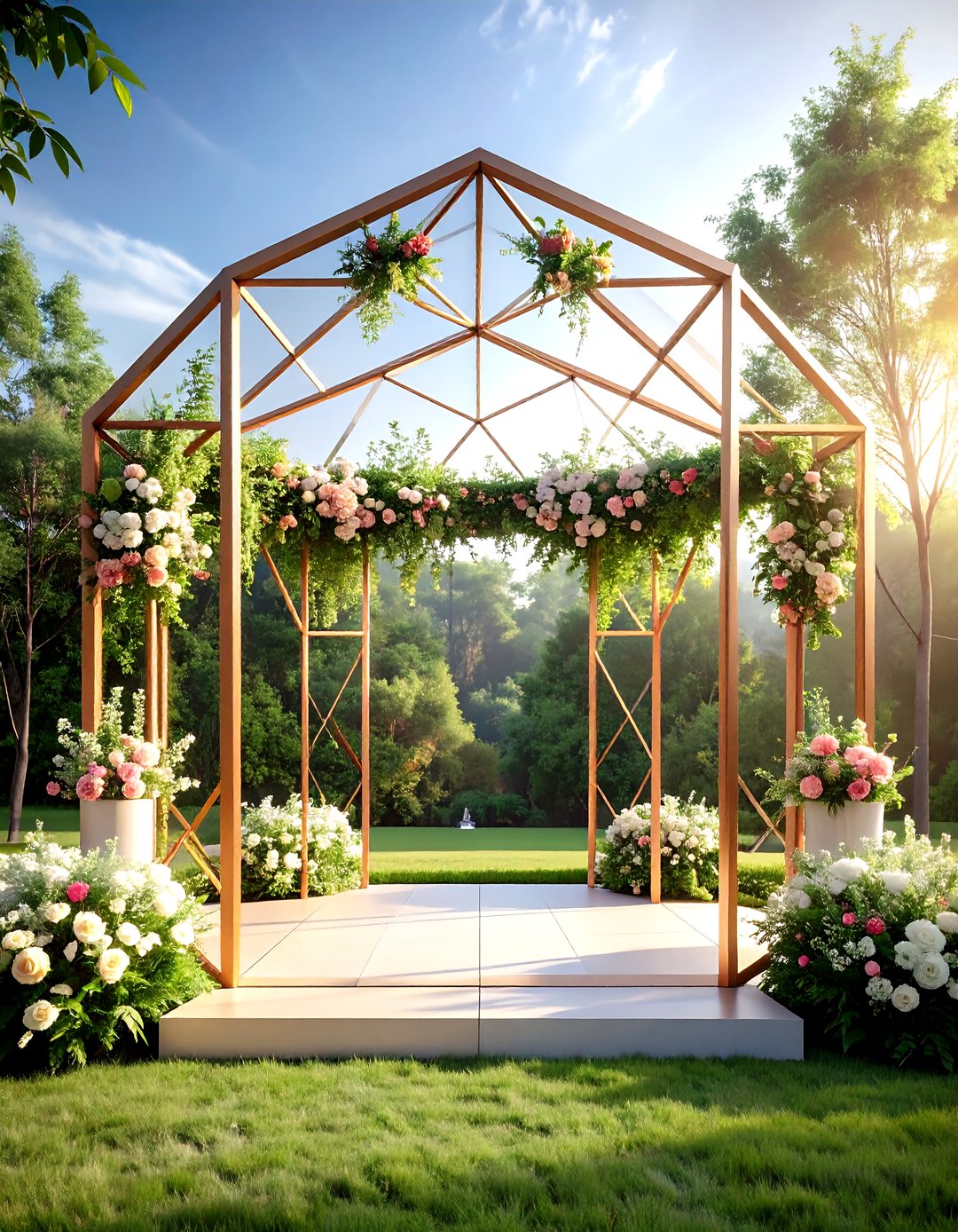24 Wedding Altar Ideas for Stunning Ceremony Backdrops - Too Much Time