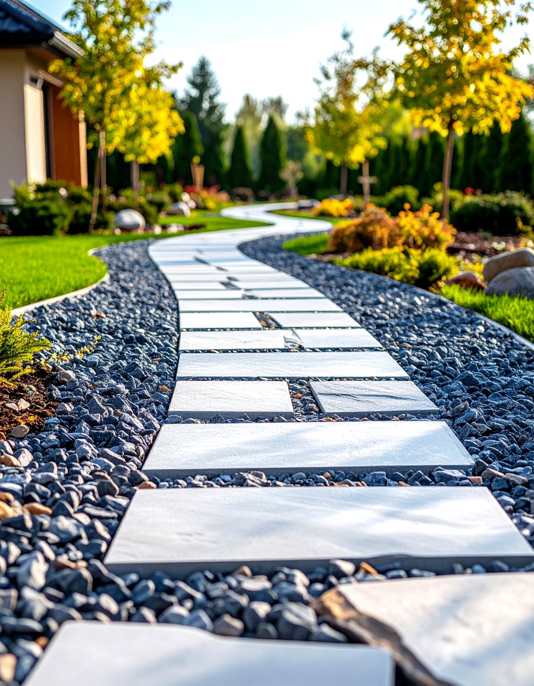 24 Granite Walkway Ideas for Durable Paths and Safety - Too Much Time