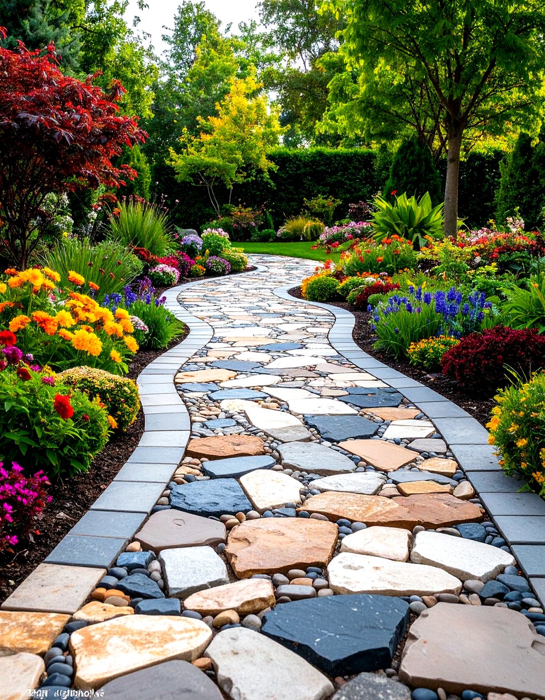 24 Granite Walkway Ideas for Durable Paths and Safety - Too Much Time