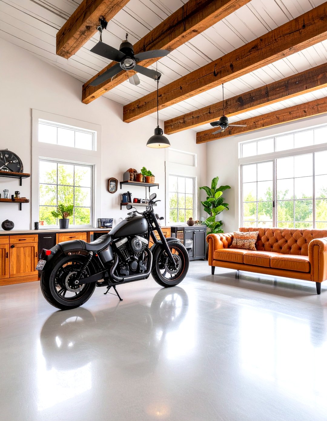 24 Motorcycle Garage Ideas for a Practical Space Today - Too Much Time