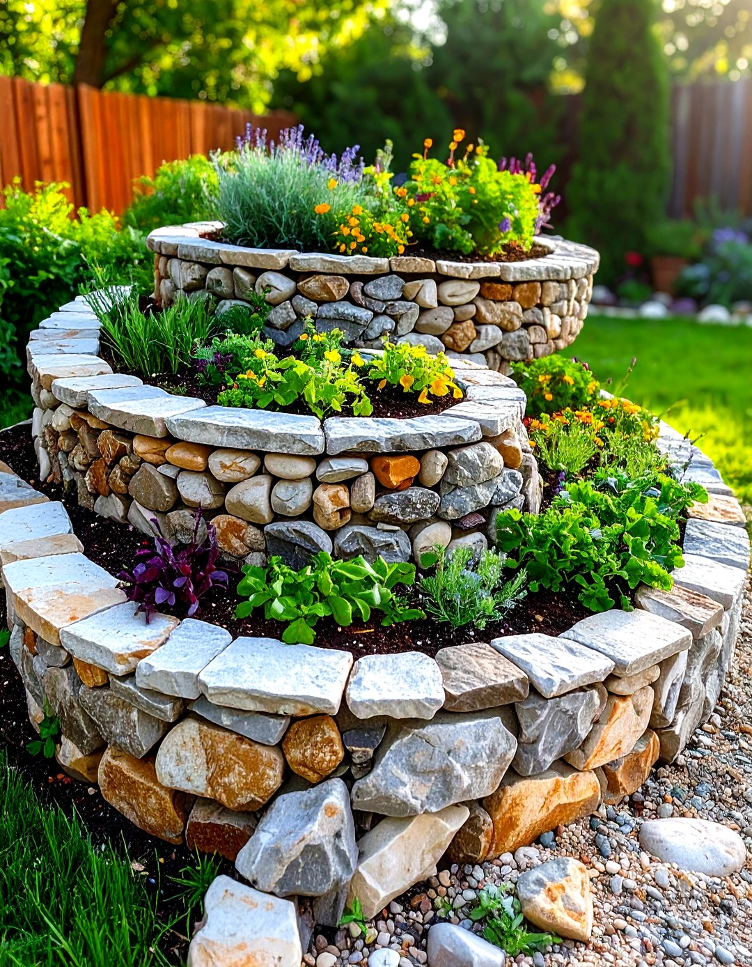 24 Round Garden Bed Ideas: Circular Beds for Styles - Too Much Time
