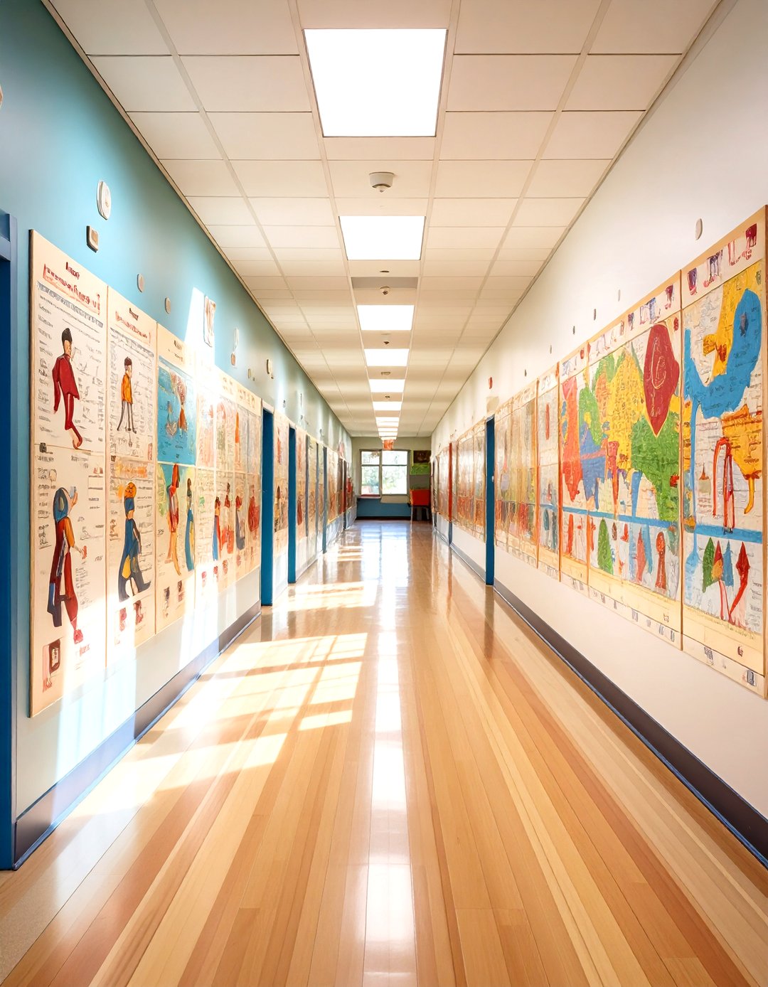 24 School Mural Ideas: Bright Classroom Wall Designs - Too Much Time